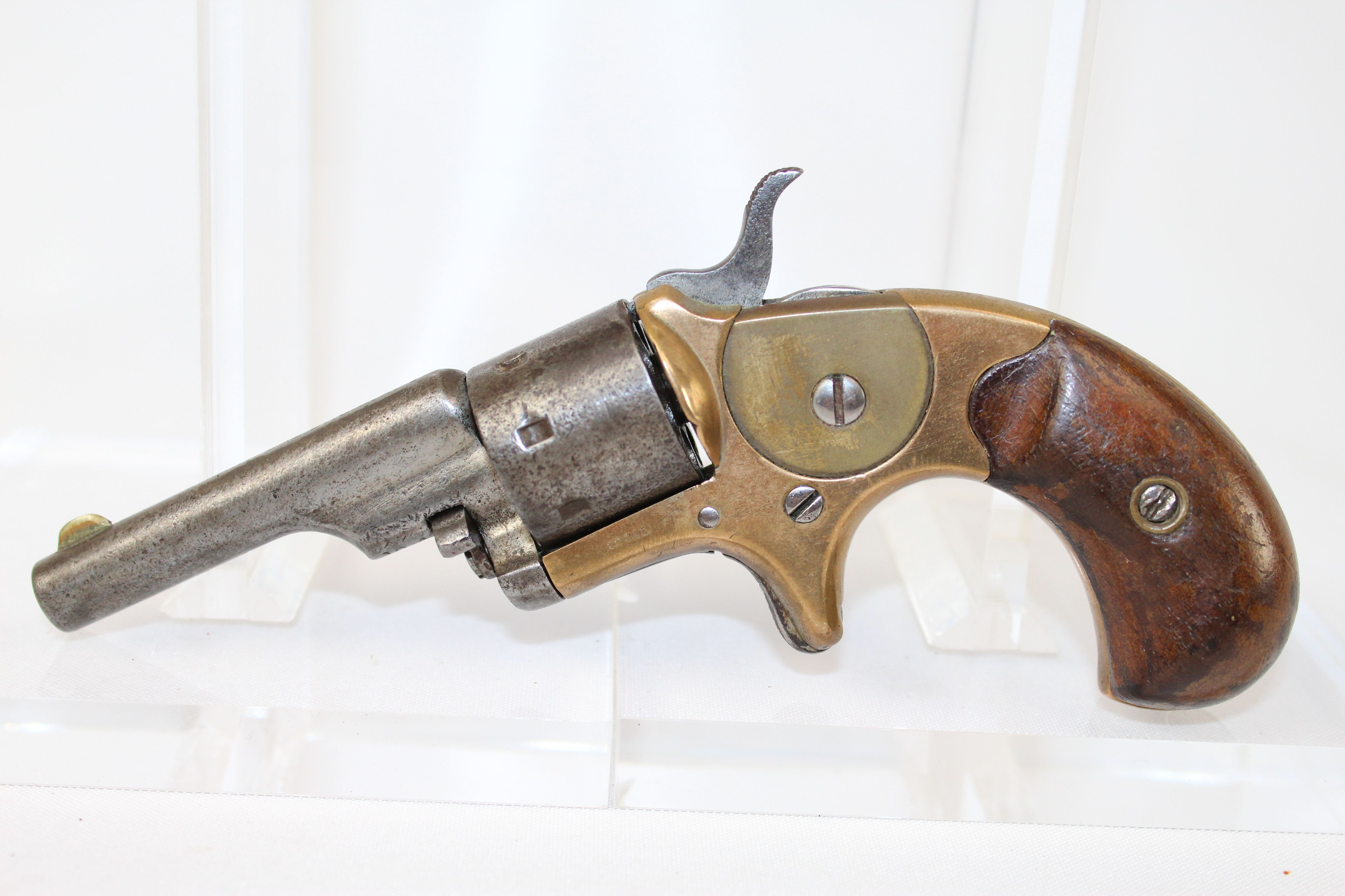 Colt Open Top .22 Revolver Antique Firearms 001 | Ancestry Guns