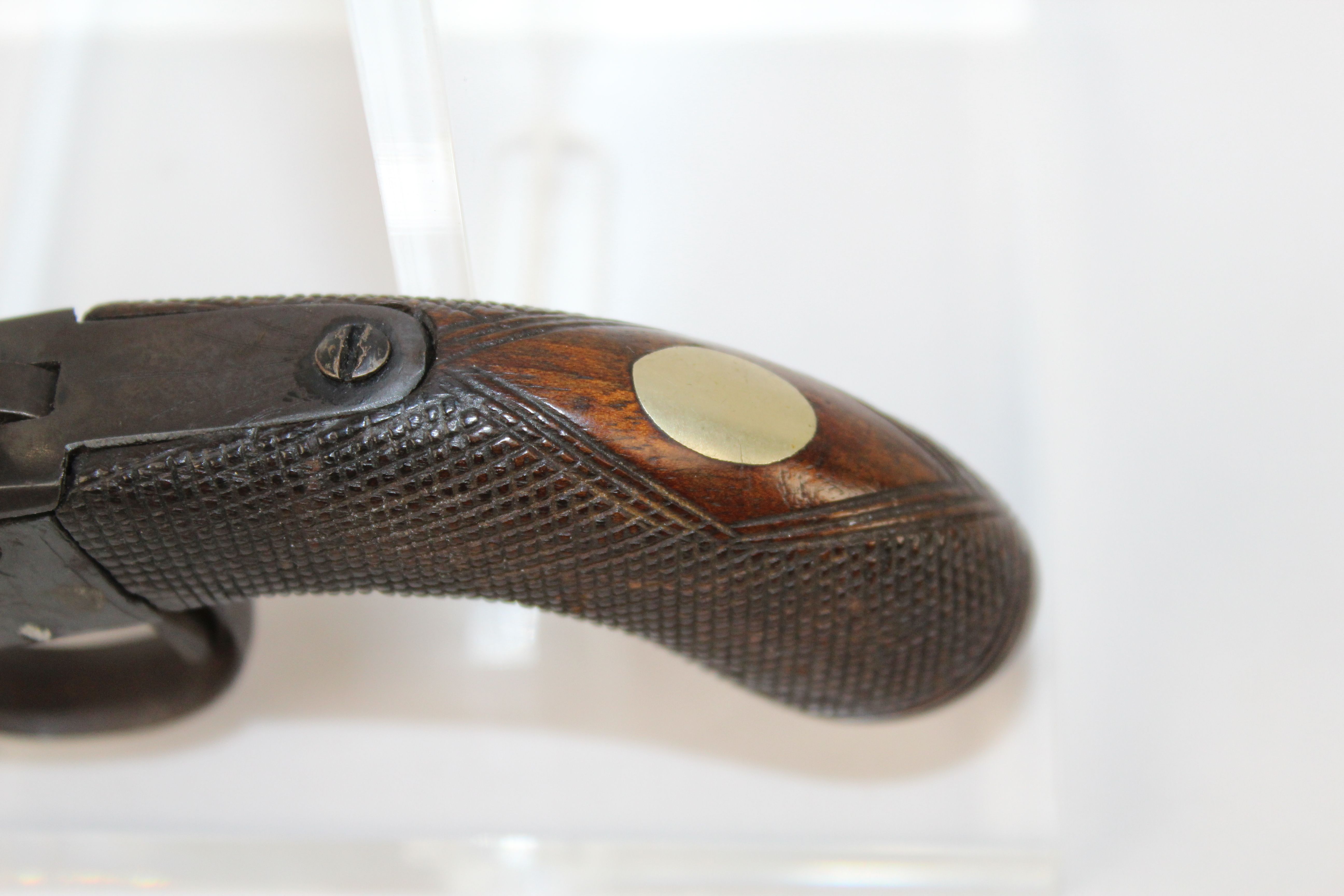 English Percussion Single Shot Pistol Antique Firearms 006 | Ancestry Guns