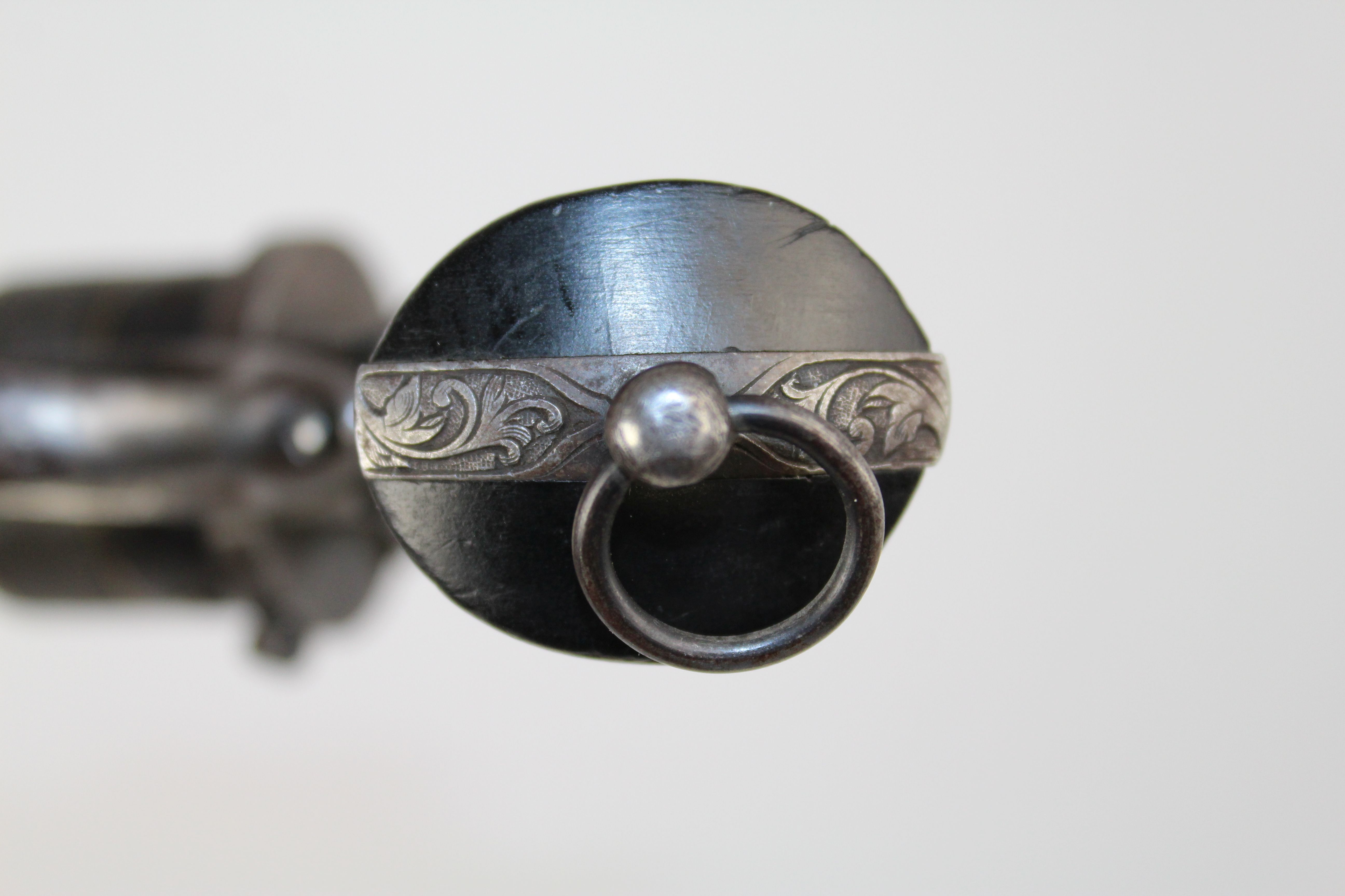 Engraved Belgian Lefaucheux Pinfire Revolver Antique Firearms 008 ...