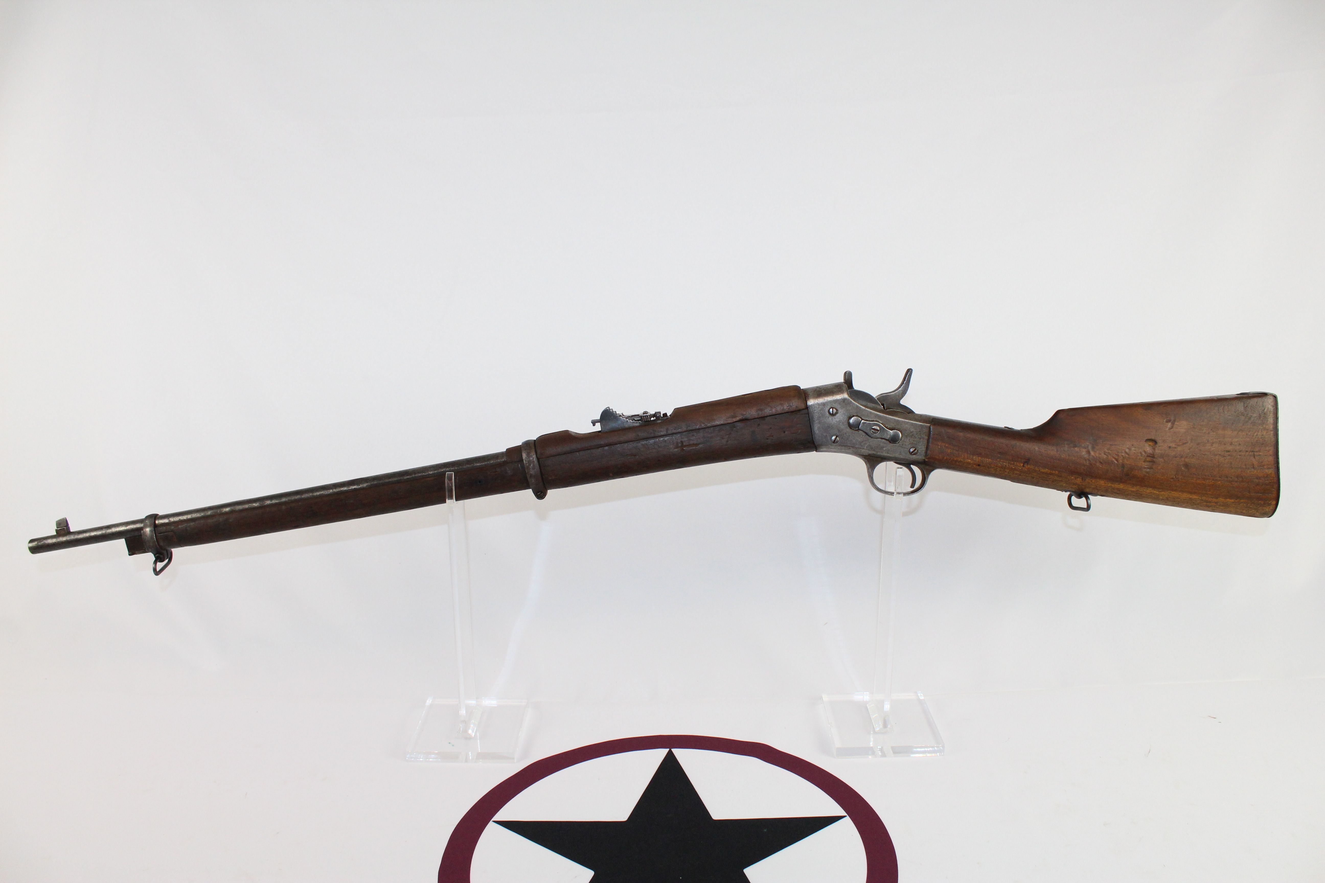 Mexican Republica Mexicana Remington Rolling Block 1897 Rifle Antique ...