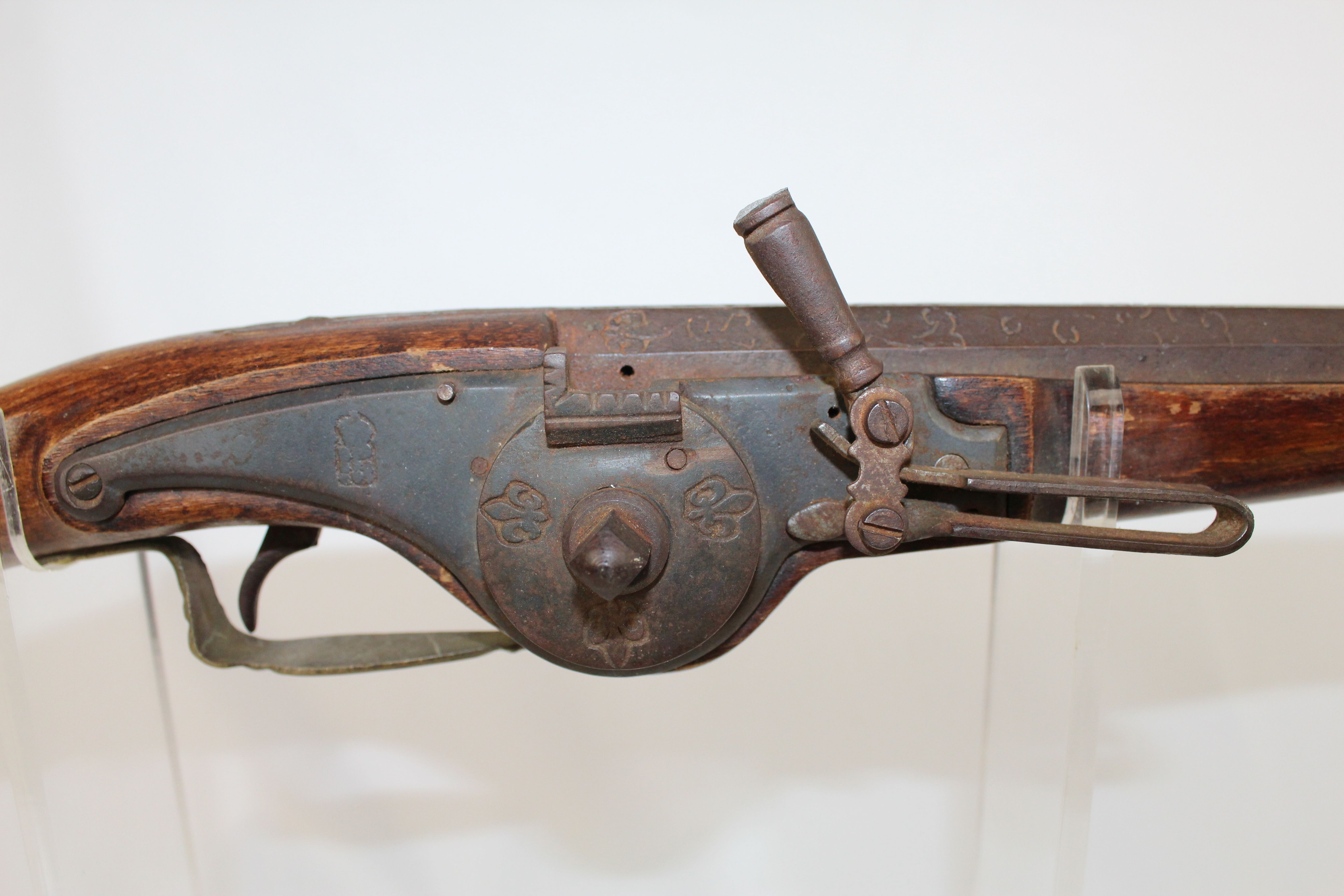 Reproduction Wheelock Pistol Antique Firearms 003 | Ancestry Guns