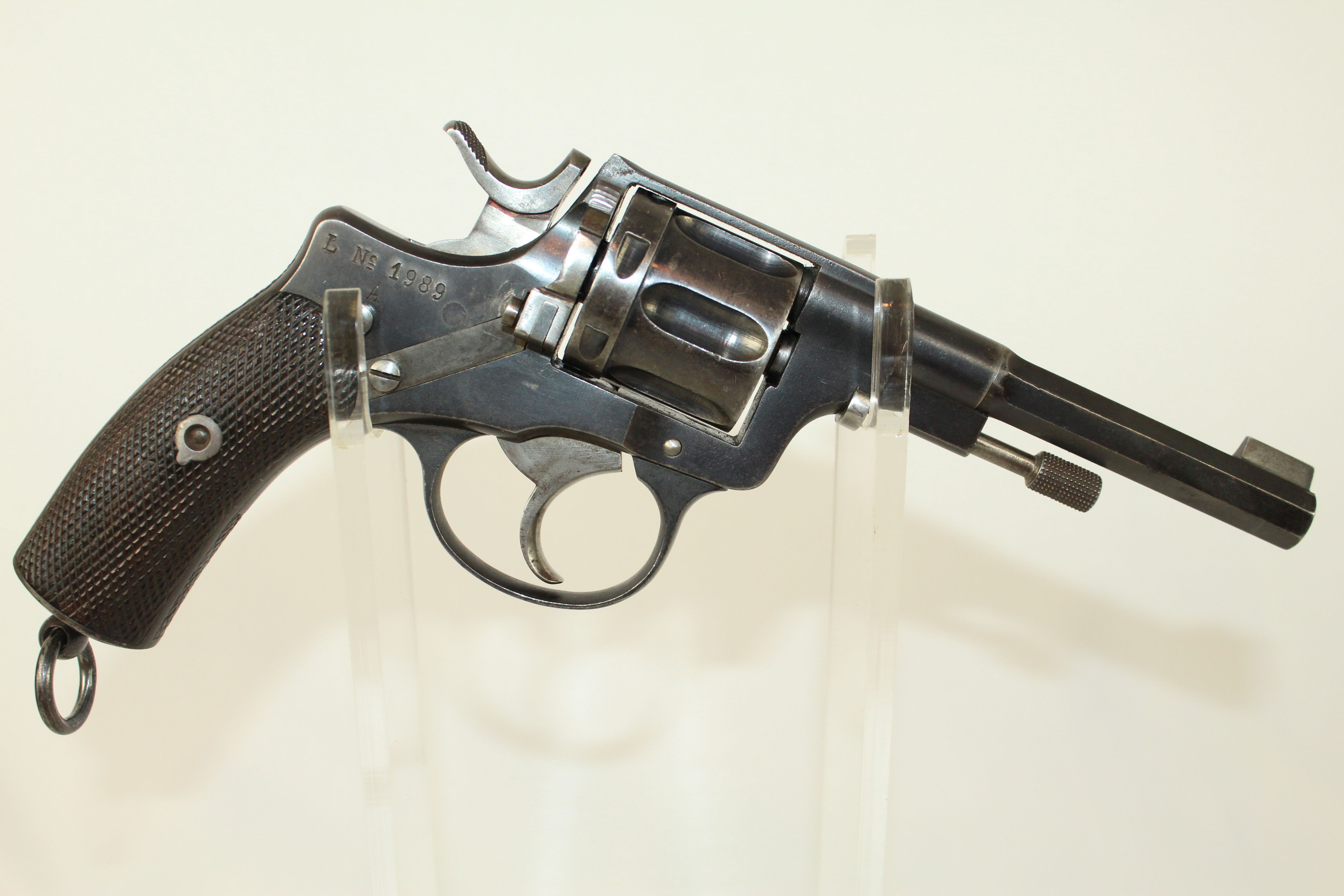 Swedish Husqvarna 1887 Revolver Antique Firearm 007 | Ancestry Guns