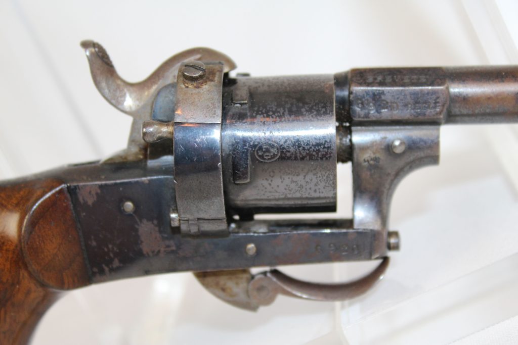Arendt Belgian Pinfire Revolver Pistol Antique Firearms 002 | Ancestry Guns