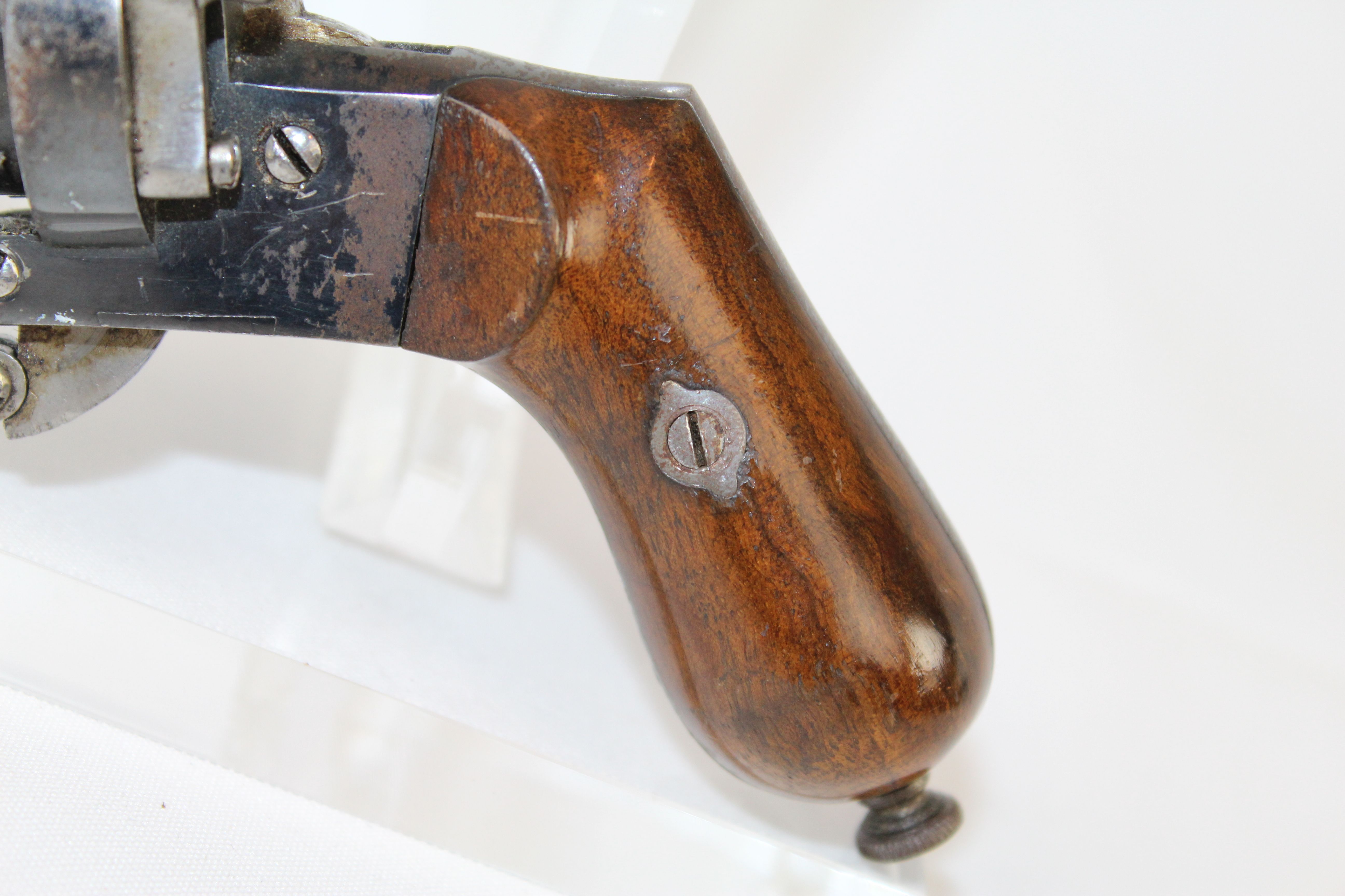 Arendt Belgian Pinfire Revolver Pistol Antique Firearms 011 | Ancestry Guns