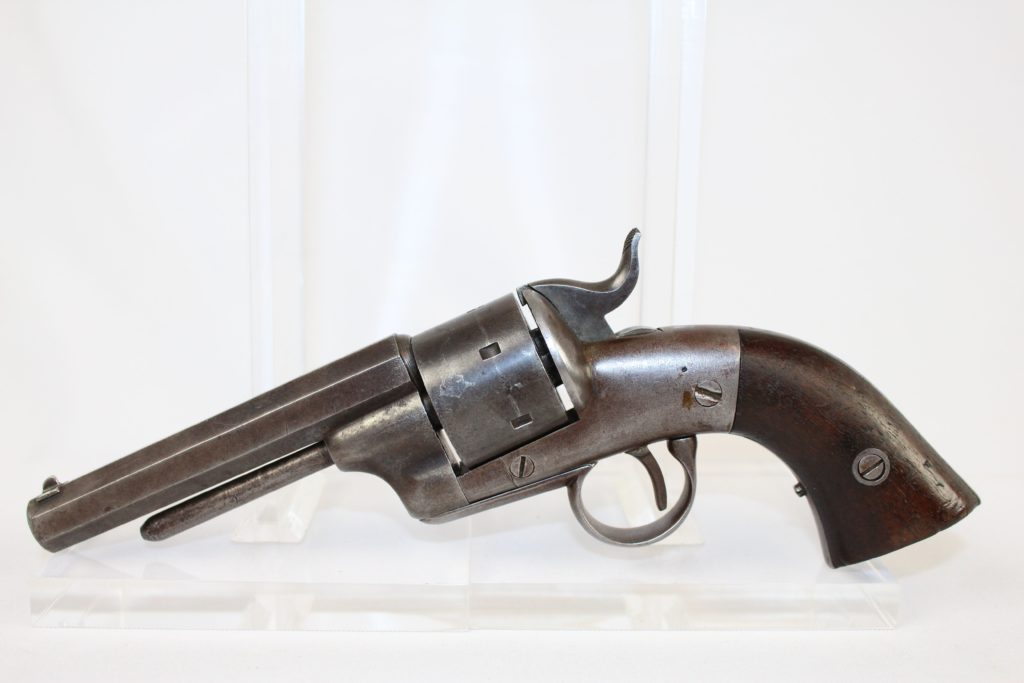 Bacon Rollin White Patent S&W .32 Rimfire Revolver Antique Firearms 001 ...