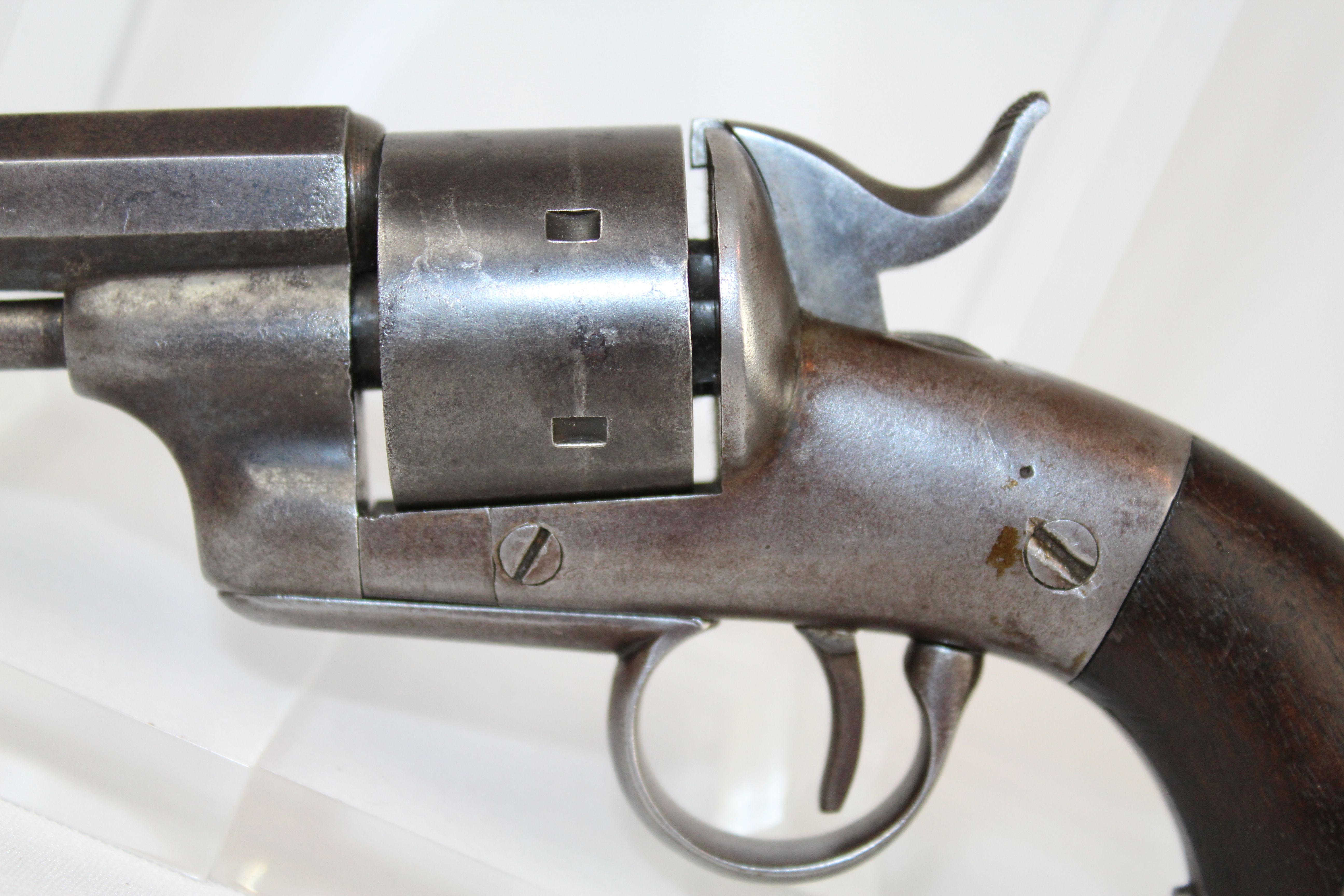 Bacon Rollin White Patent S&W .32 Rimfire Revolver Antique Firearms 005 ...
