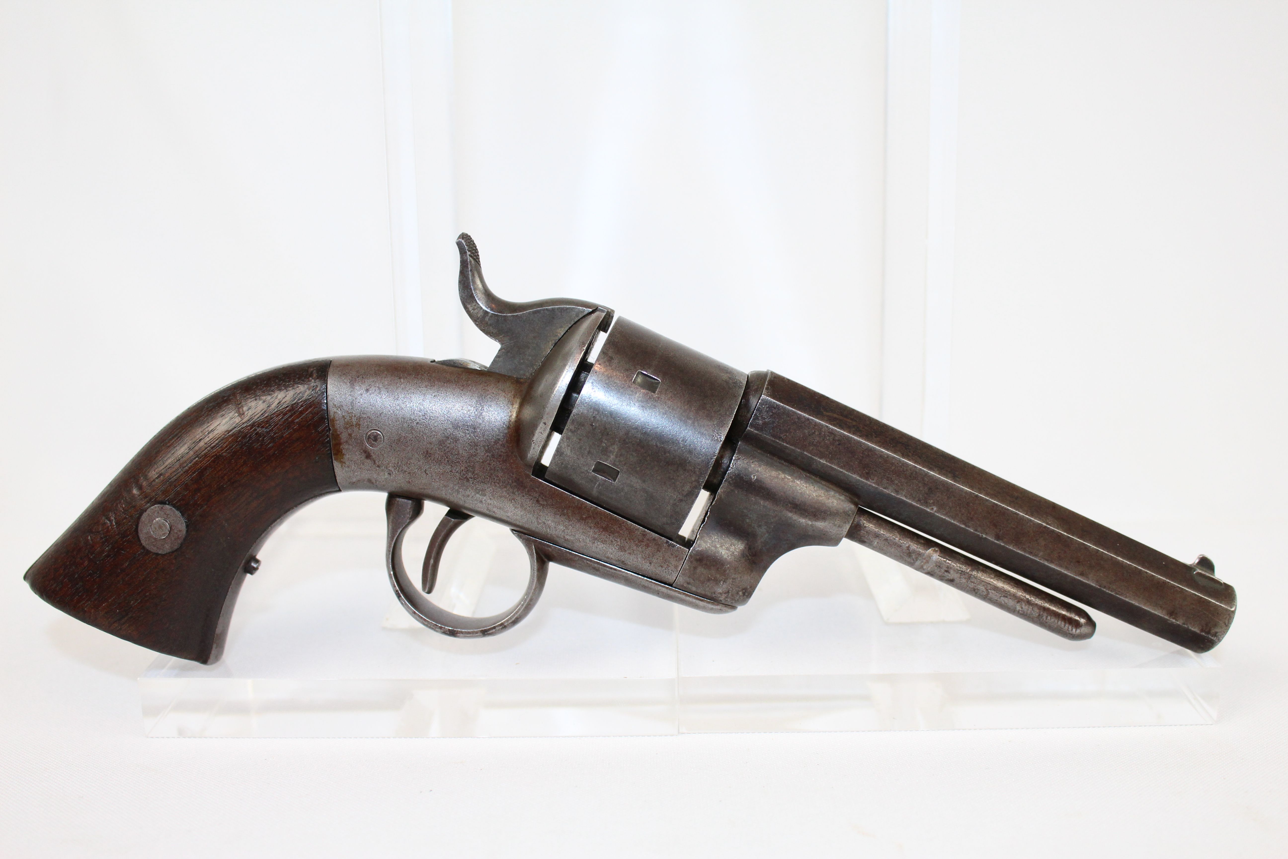 Bacon Rollin White Patent S&W .32 Rimfire Revolver Antique Firearms 009 ...