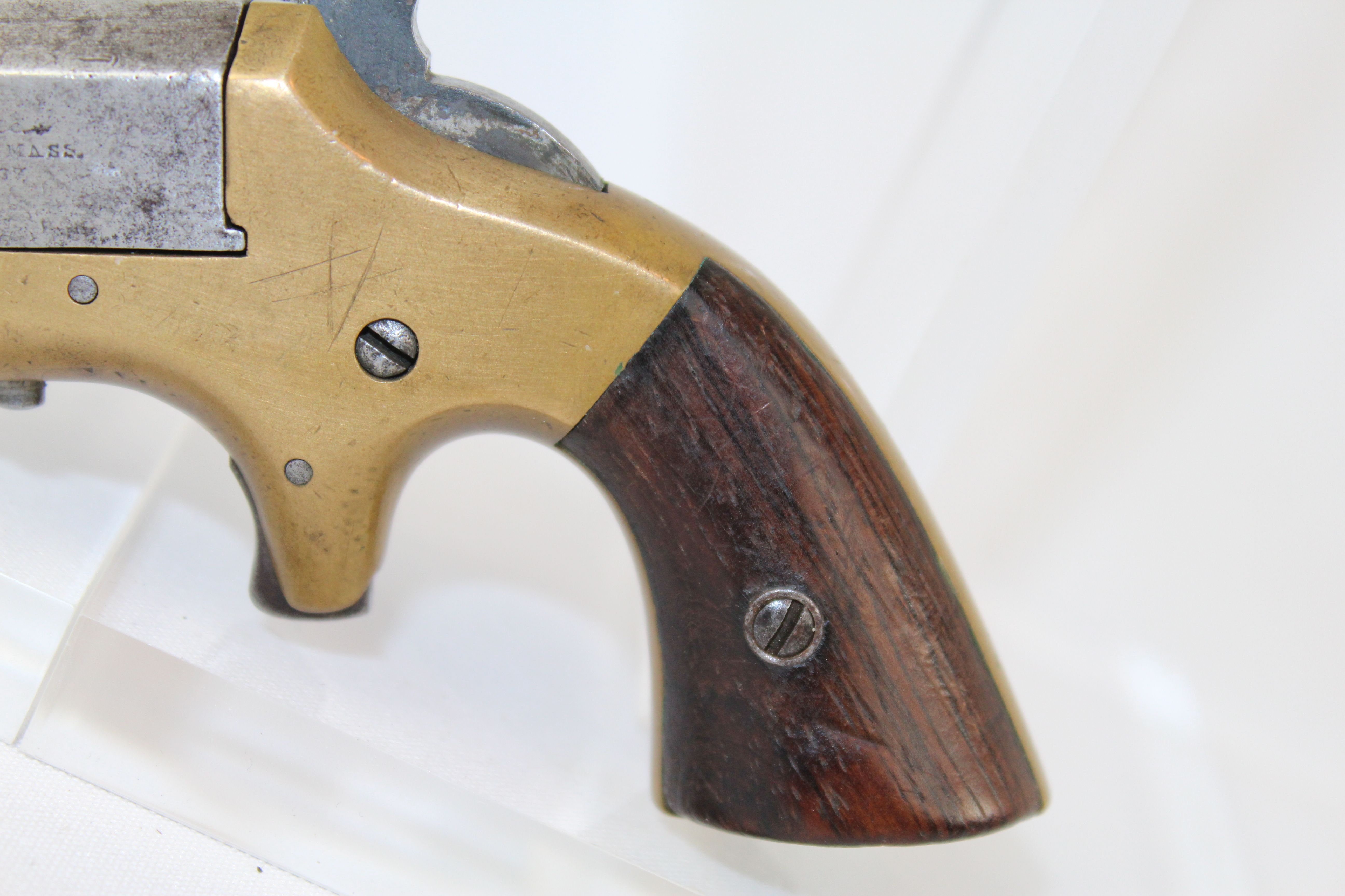 Brown Southerner Deringer Derringer .41 Pistol Antique Firearms 004 ...