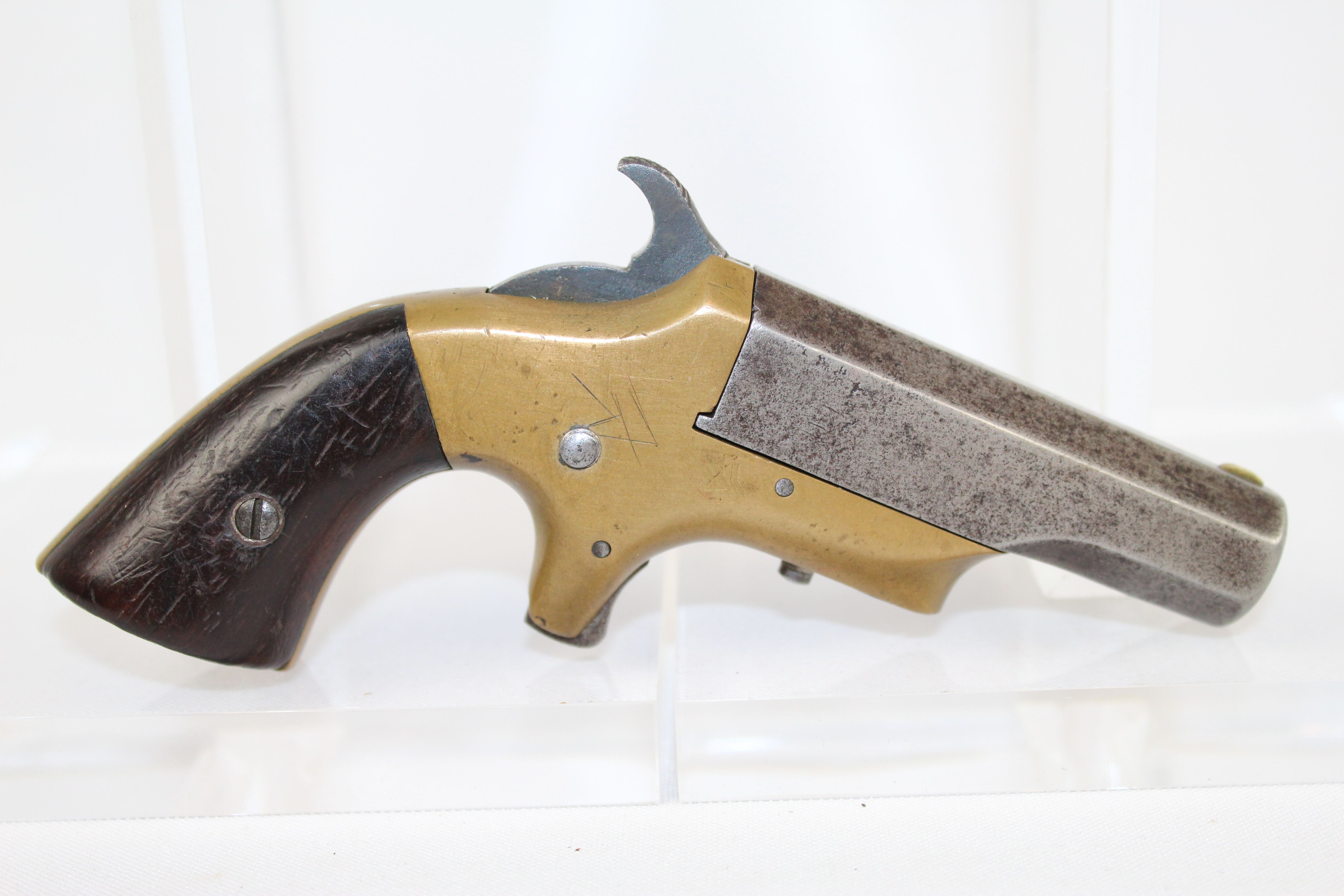 Brown Southerner Deringer Derringer .41 Pistol Antique Firearms 007 ...