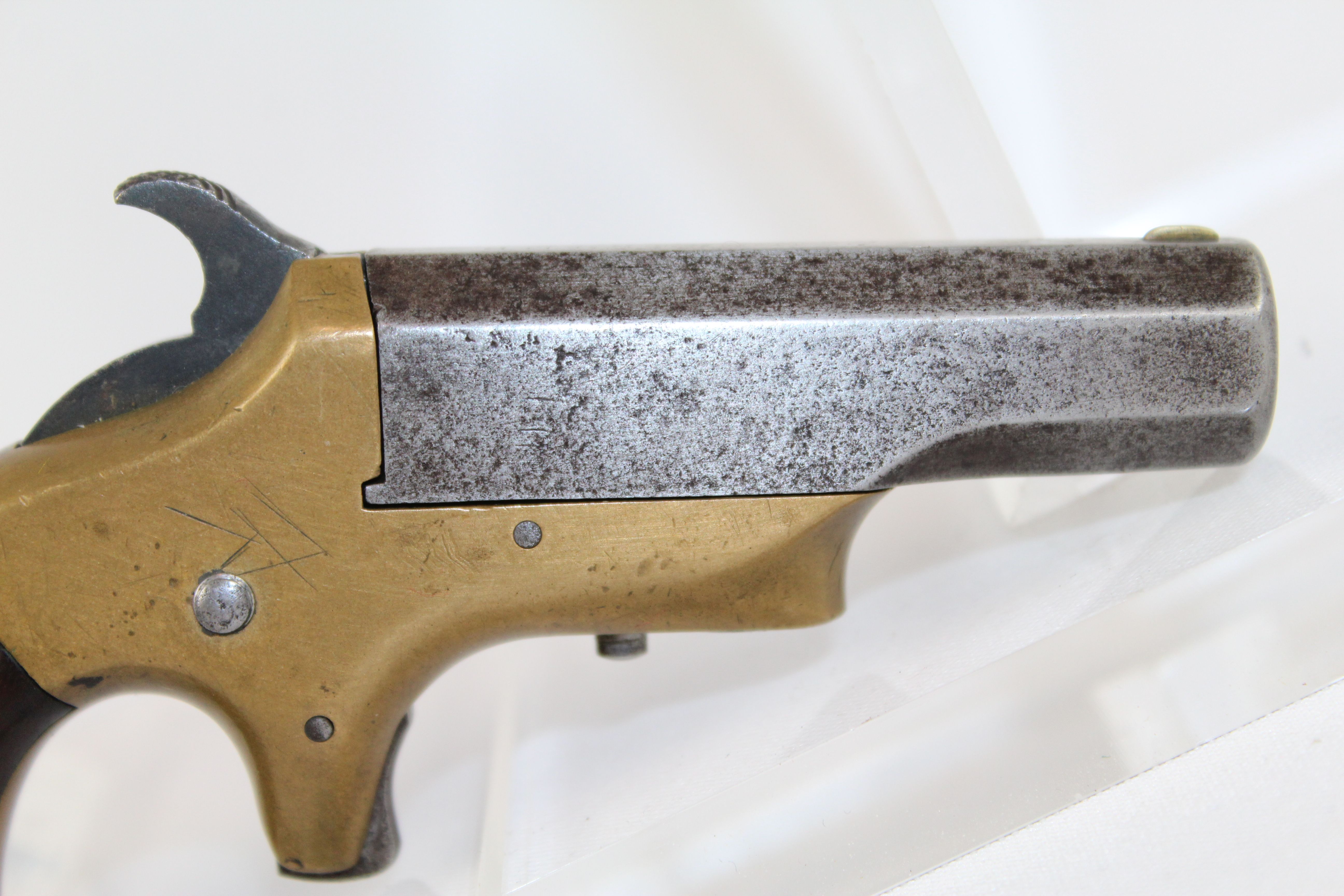 Brown Southerner Deringer Derringer .41 Pistol Antique Firearms 008 ...