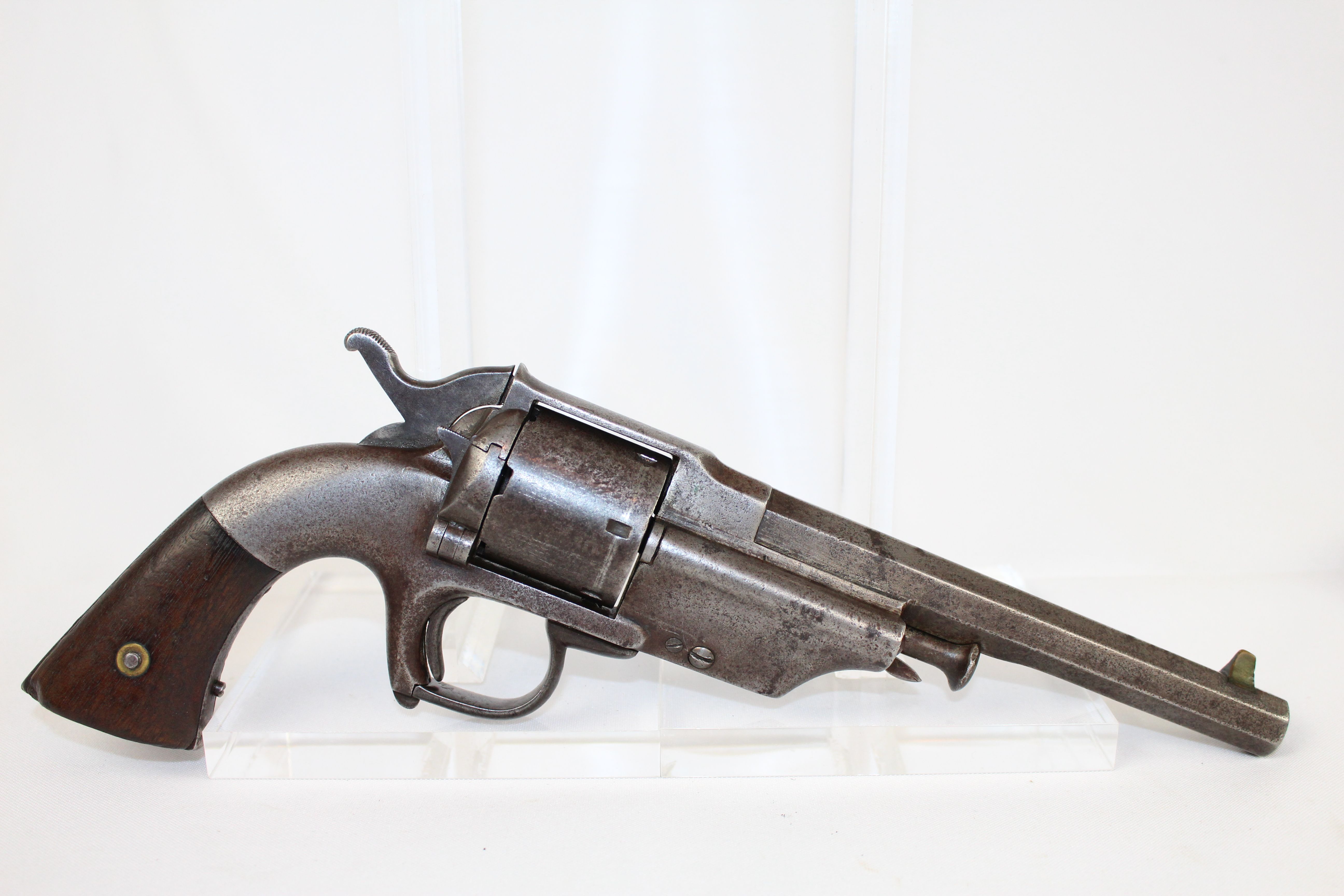 Civil War Allen & Wheelock Navy Lipfire Revolver Antique Firearms 001 ...