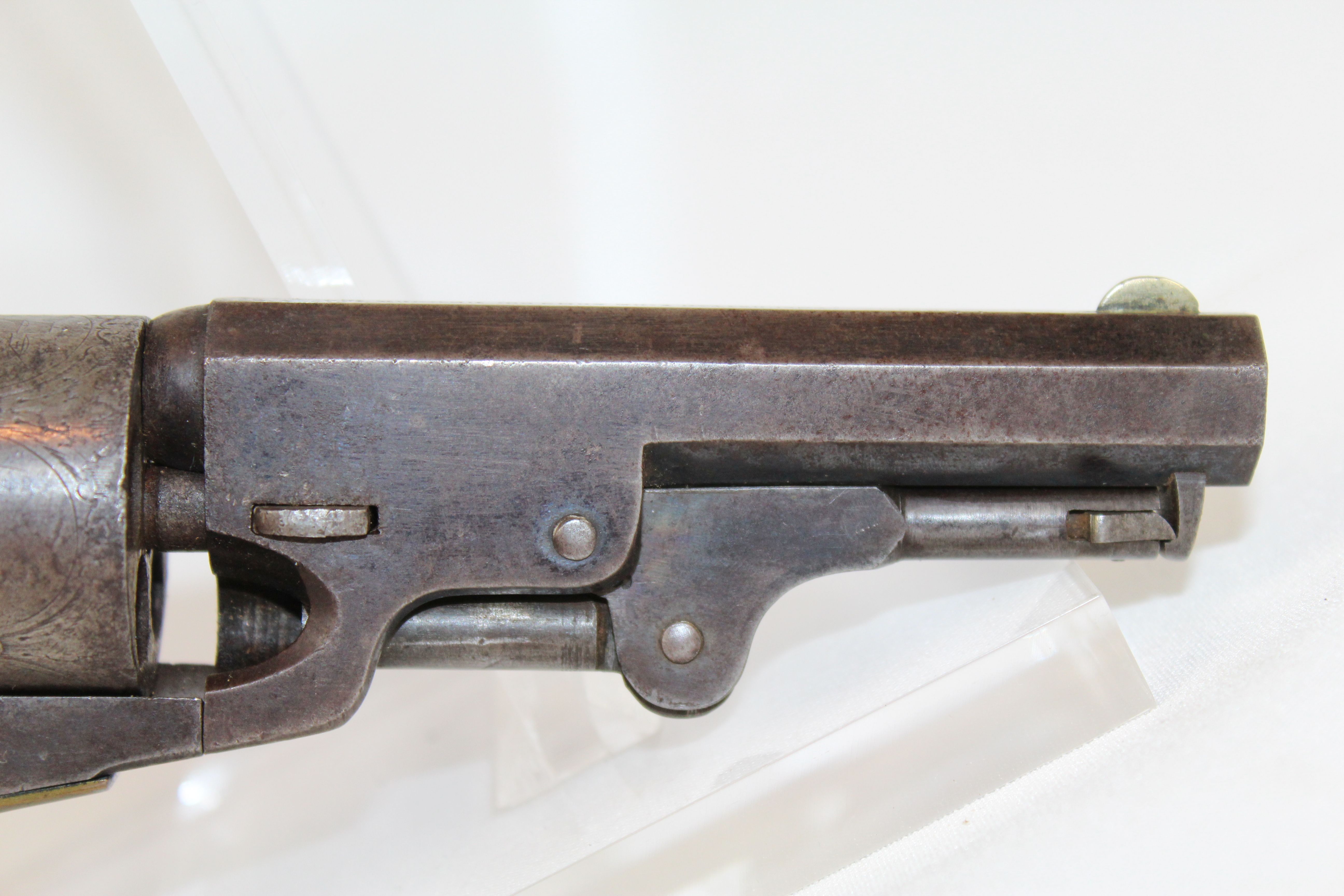 Civil War Manhattan Navy Percussion Revolver Antique Firearms 017 ...