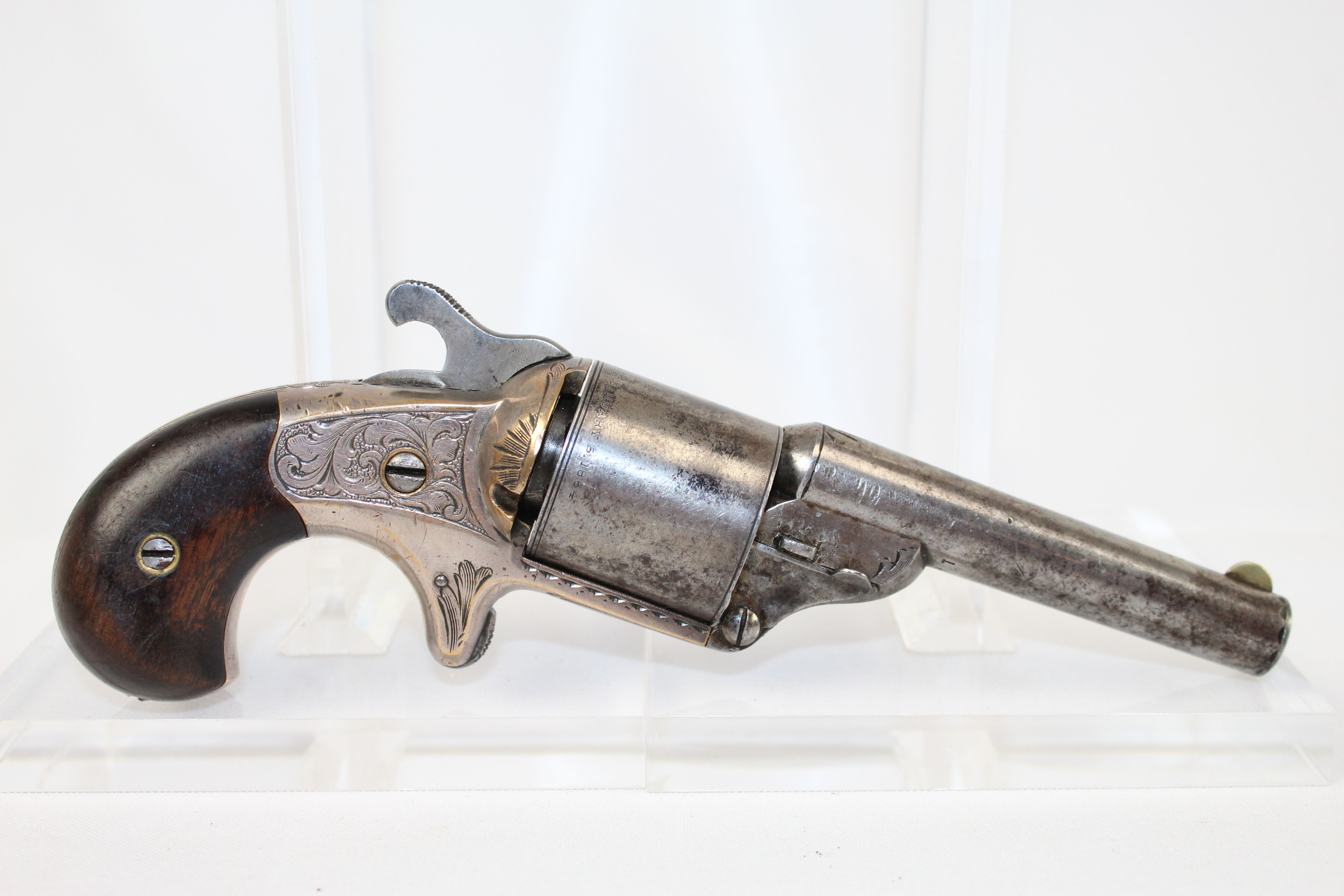 Civil War Moore’s Patent Revolver Antique Firearms 009 | Ancestry Guns
