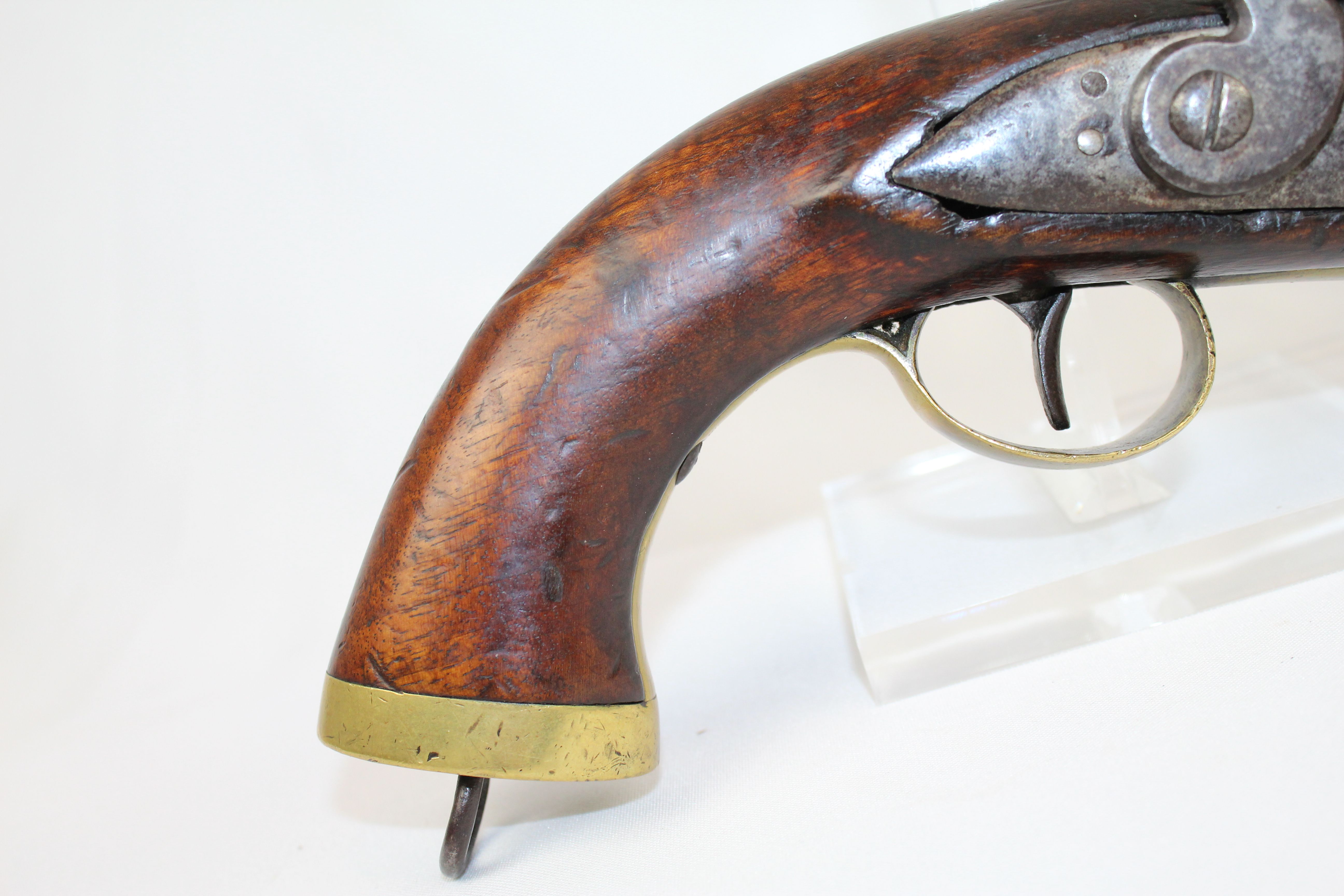 Dutch Sea Service Liege Flintlock Pistol Napoleon Antique Firearms 003 ...