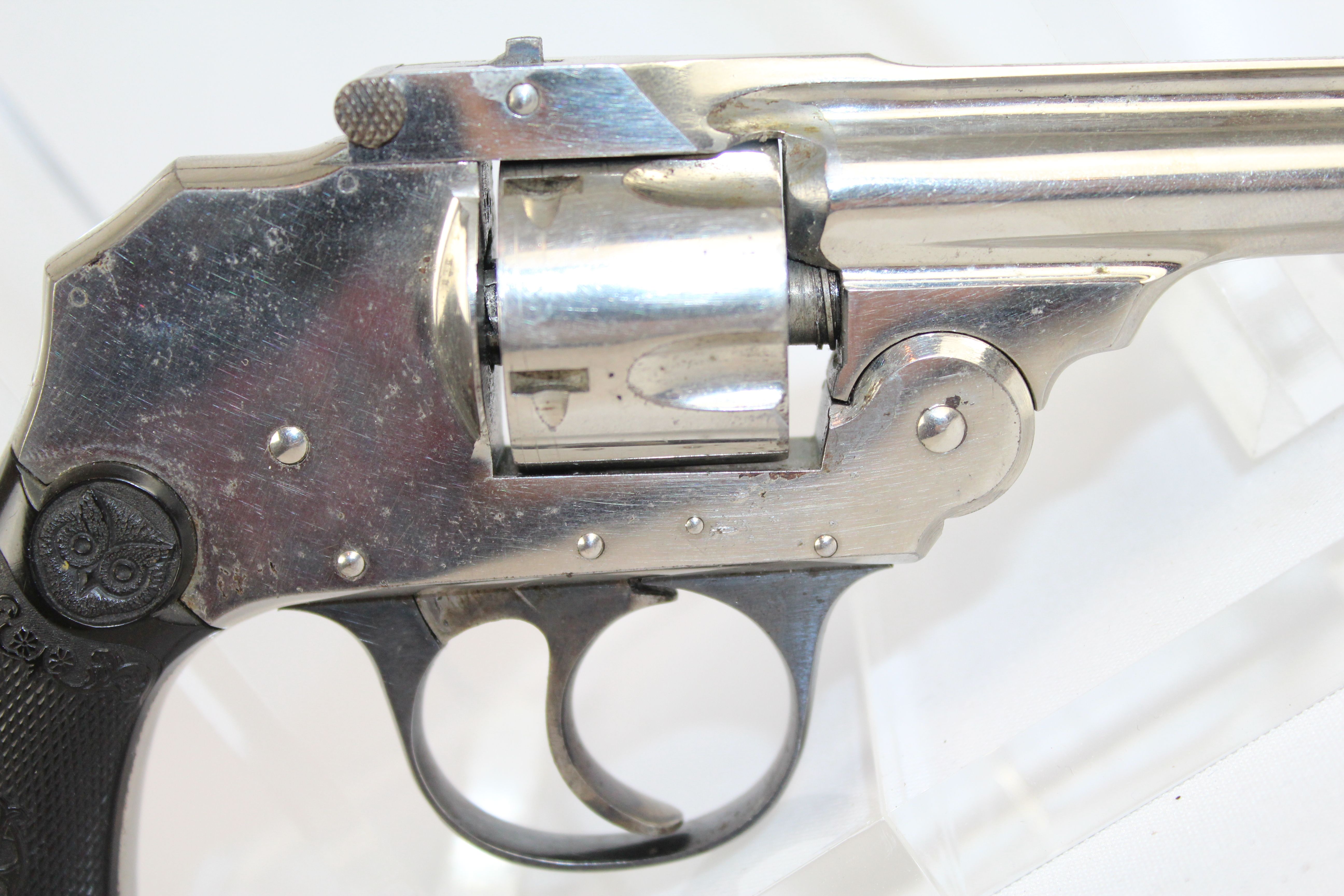 Iver Johnson Cycle Works Revolver Hammerless Antique Firearms 011 ...
