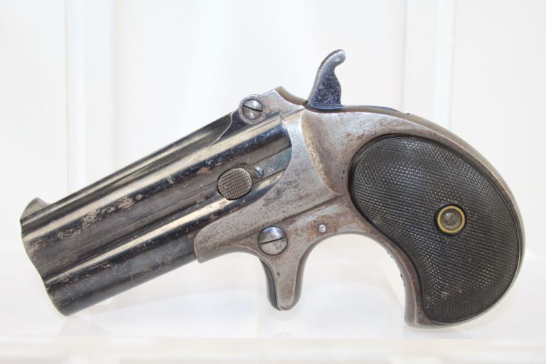 Remington Double Deringer Pistol .41 Rimfire Antique Firearms 001 ...