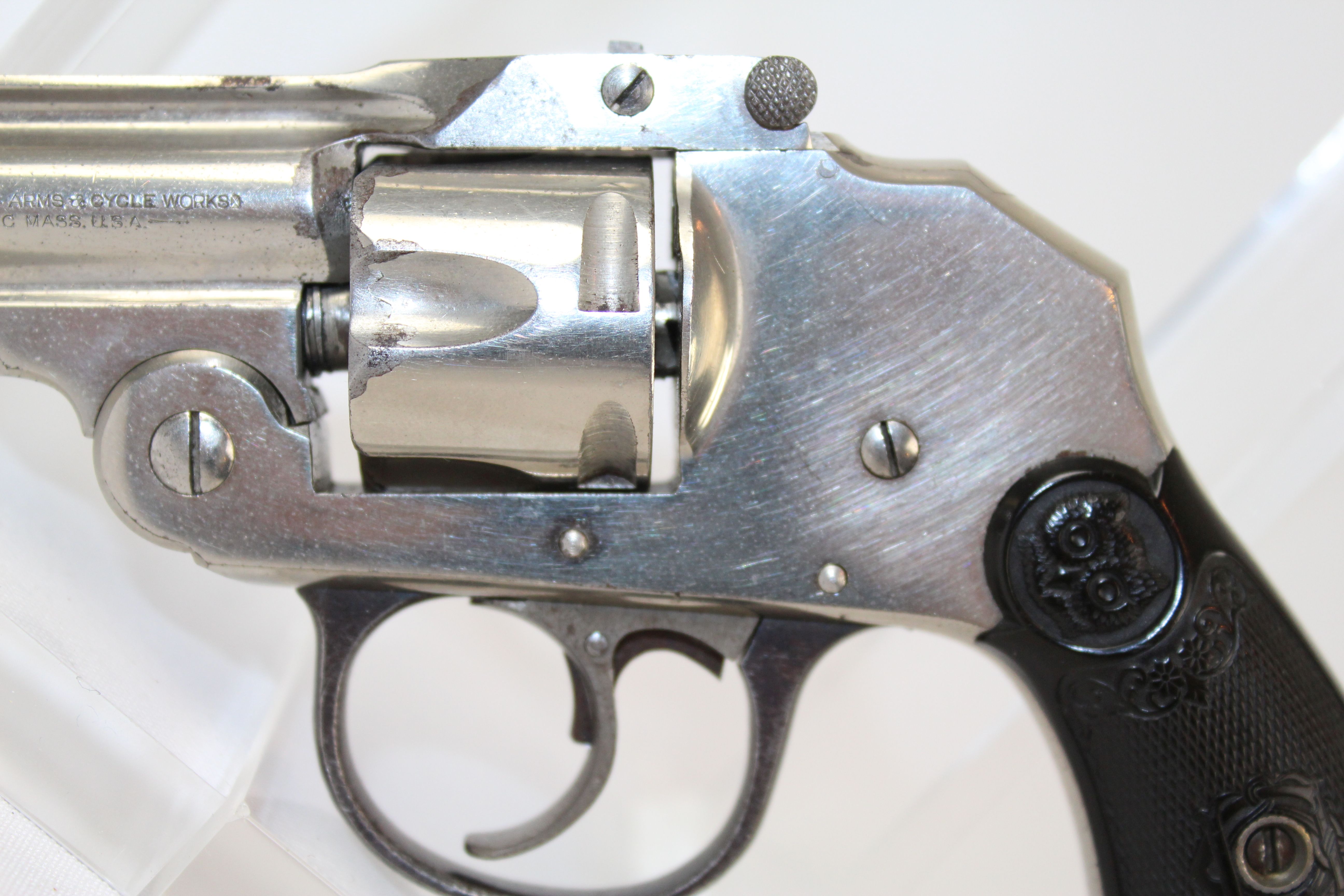 Roaring Twenties Iver Johnson Hammerless Revolver .32 S&W Antique ...