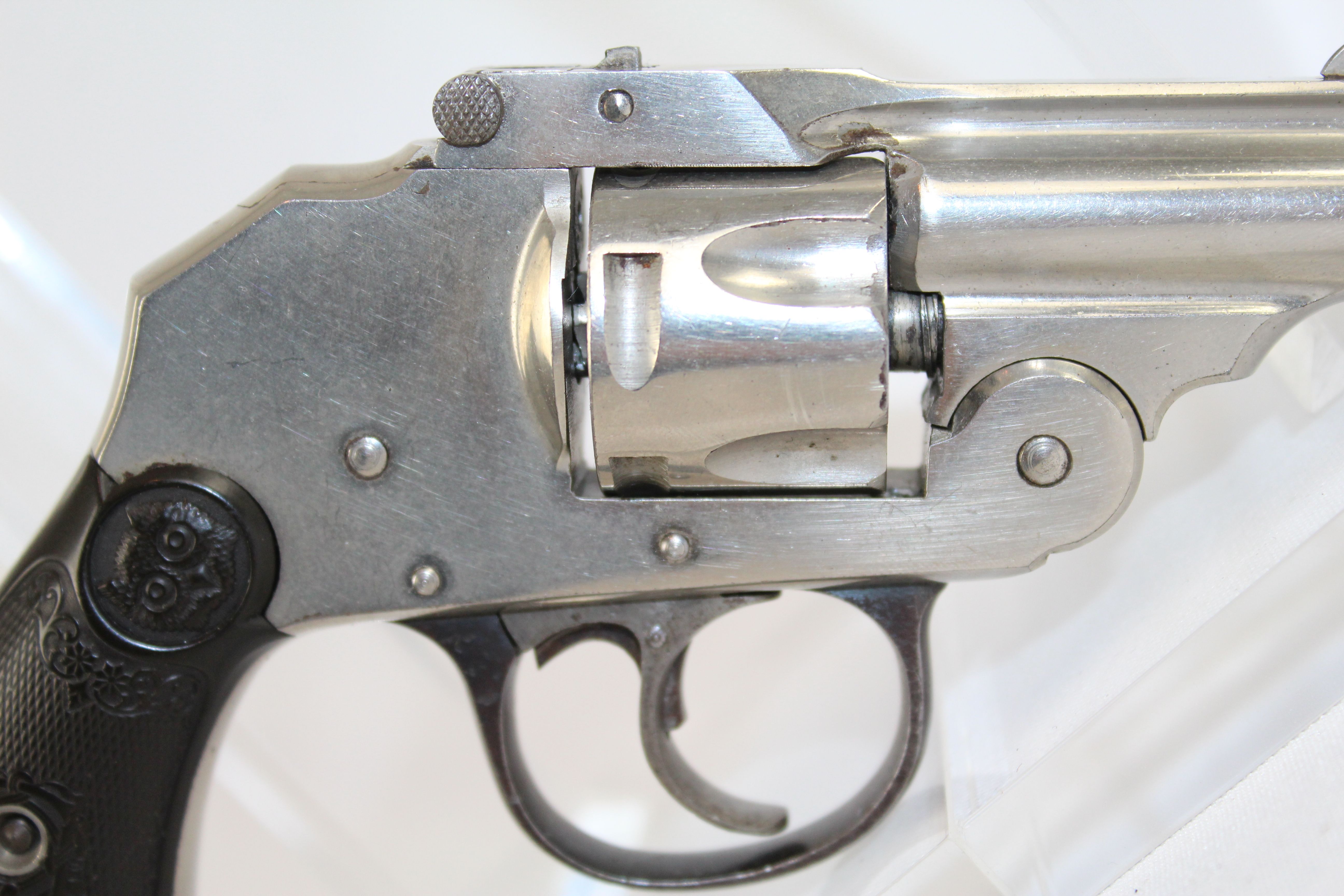 Roaring Twenties Iver Johnson Hammerless Revolver .32 S&W Antique ...