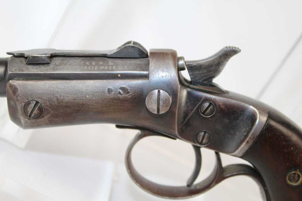 Stevens .22 Single Shot Pistol Antique Firearms 002 | Ancestry Guns