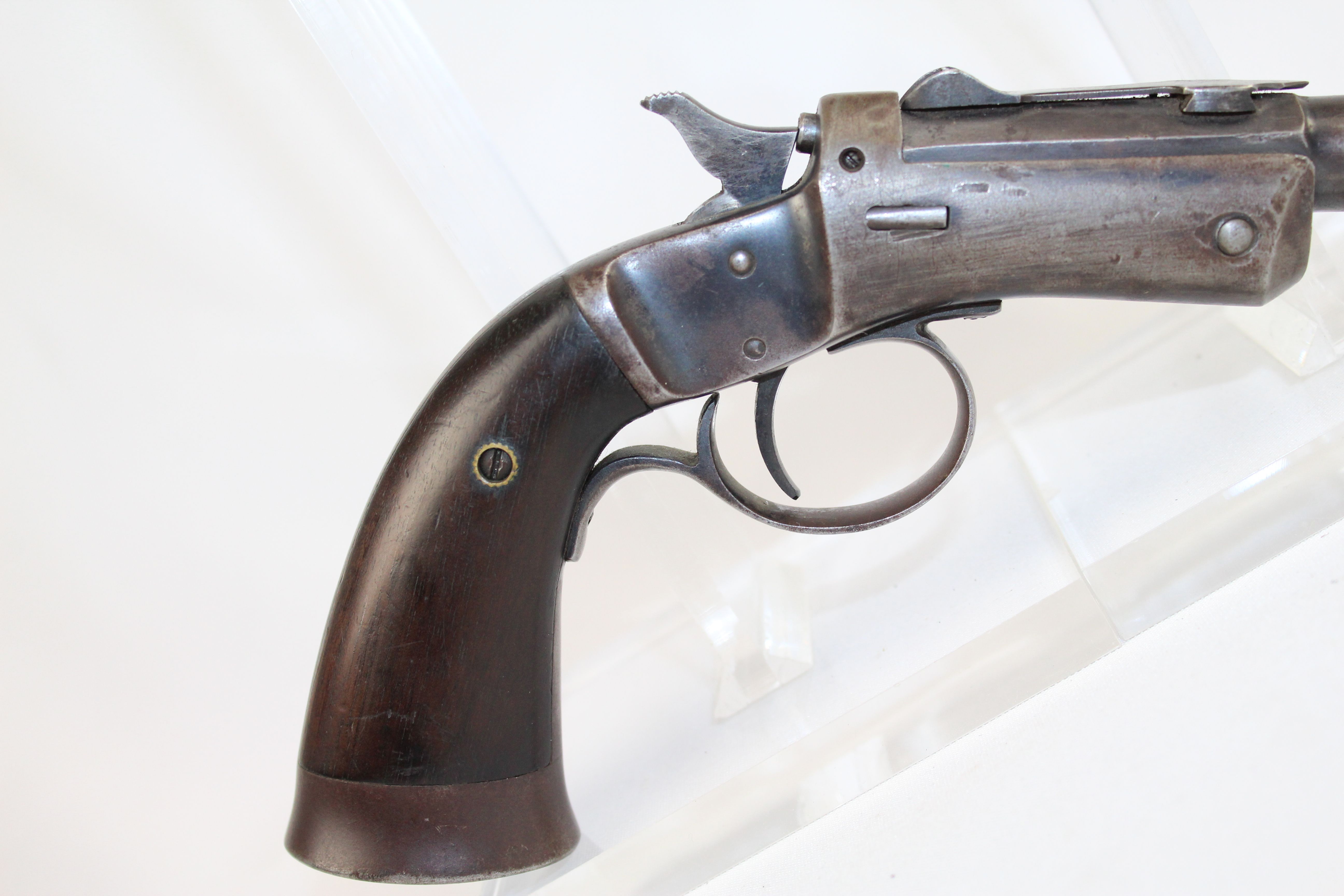 Stevens .22 Single Shot Pistol Antique Firearms 008 | Ancestry Guns
