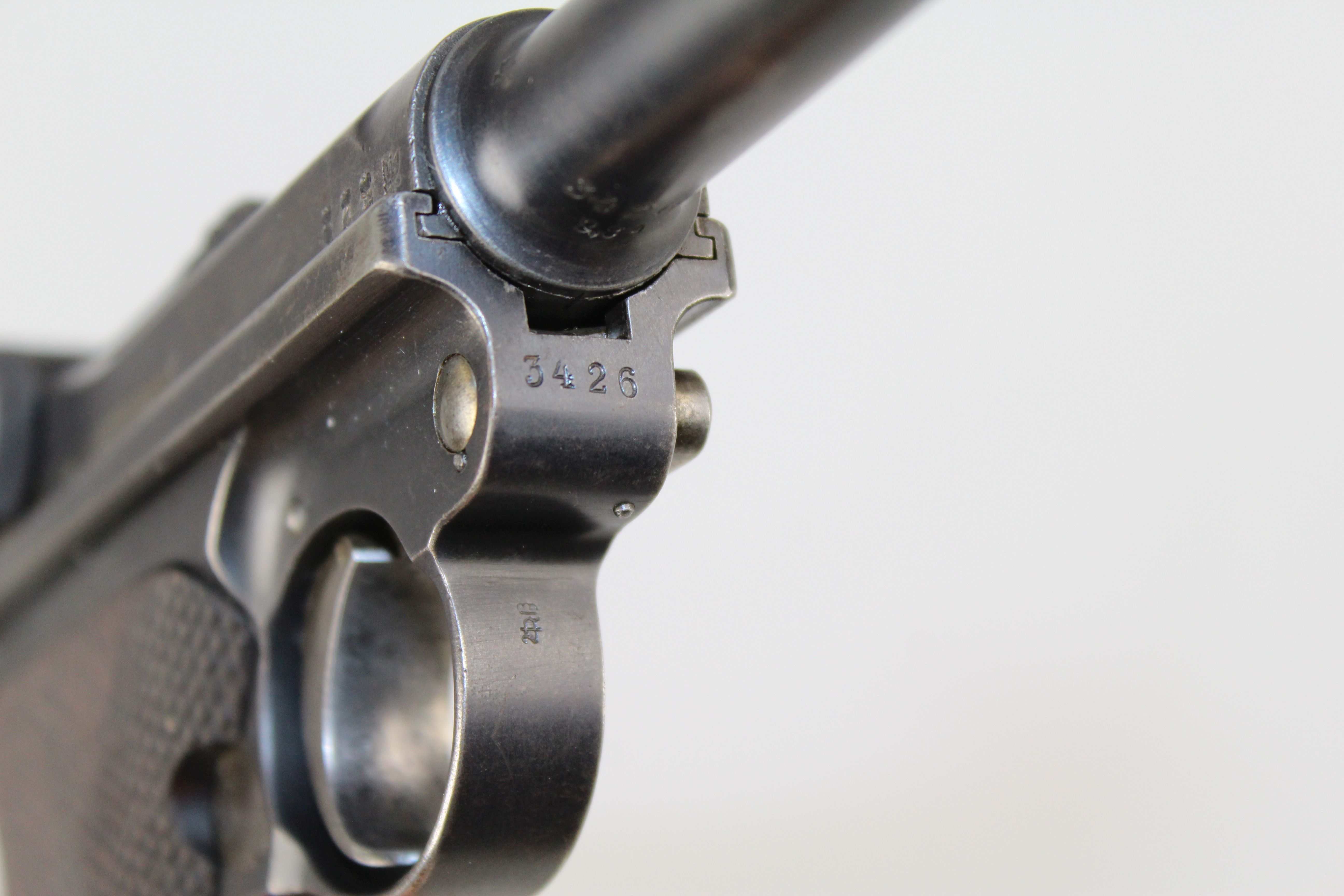 WWI World War I Erfurt German Luger P08 Pistol 9mm Antique Firearms 007 ...