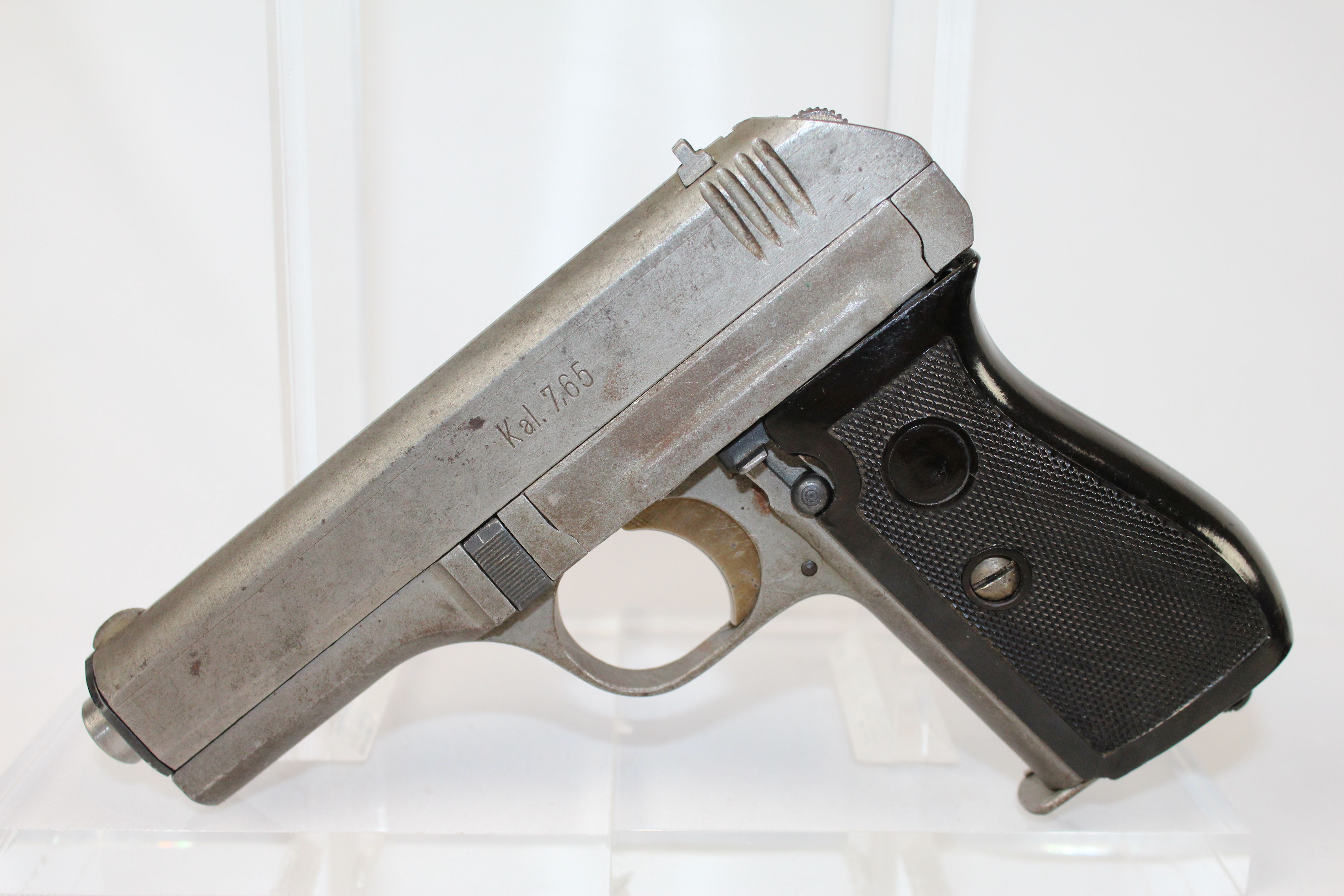 WWII CZ 27 Pistol Nazi German Proof Antique Firearms 001 | Ancestry Guns