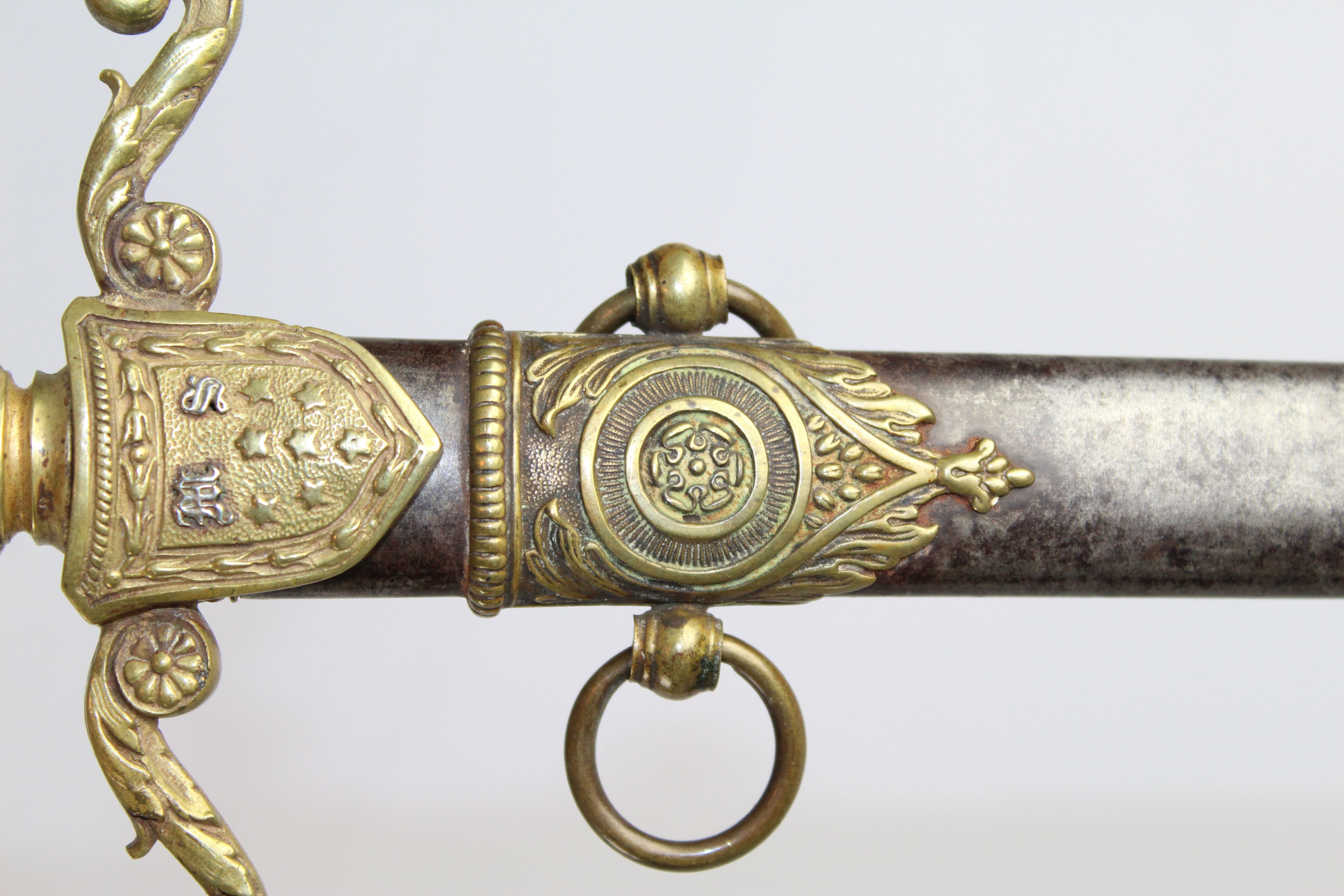 Civil War 1840 Medical Staff Sword Surgeon Doctor Dr. Schuyler Hartley ...