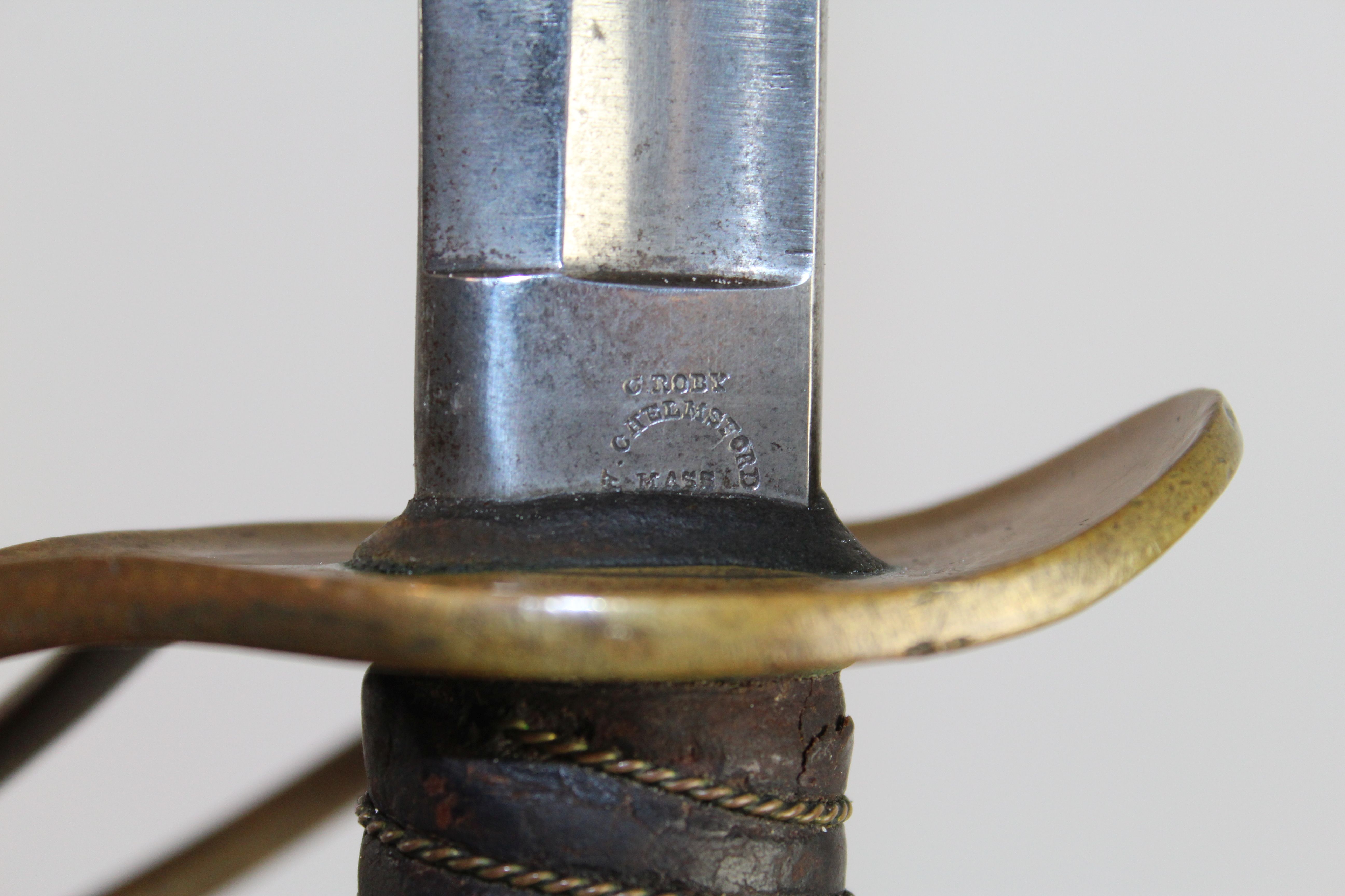 Civil War Christopher Roby 1860 Light Cavalry Saber Antique Firearms ...