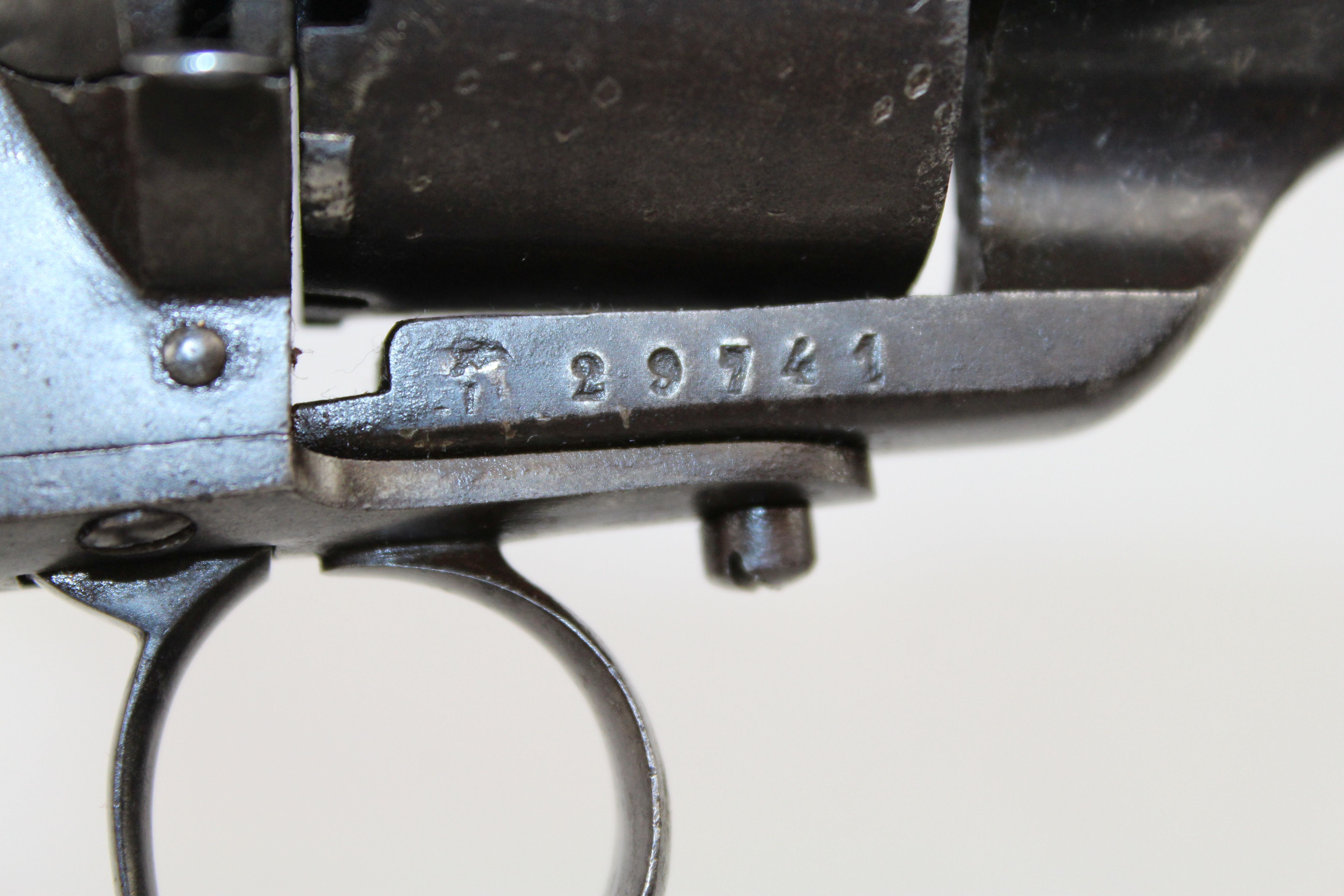 Civil War Revolver Lefaucheux Pinfire Confederate Union Antique ...