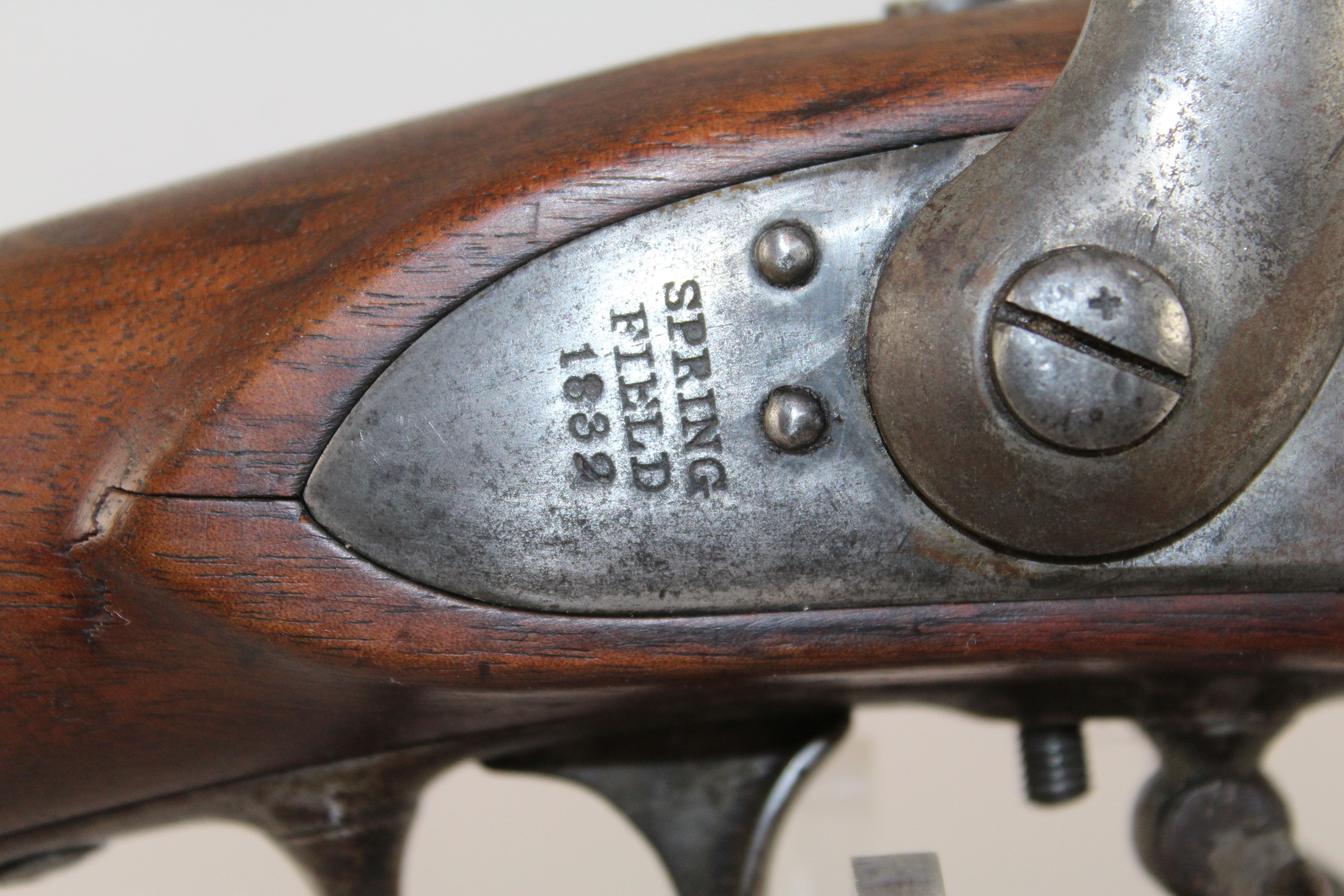 Civil War Springfield 1816 1832 Percussion Musket Antique Firearms 006 ...