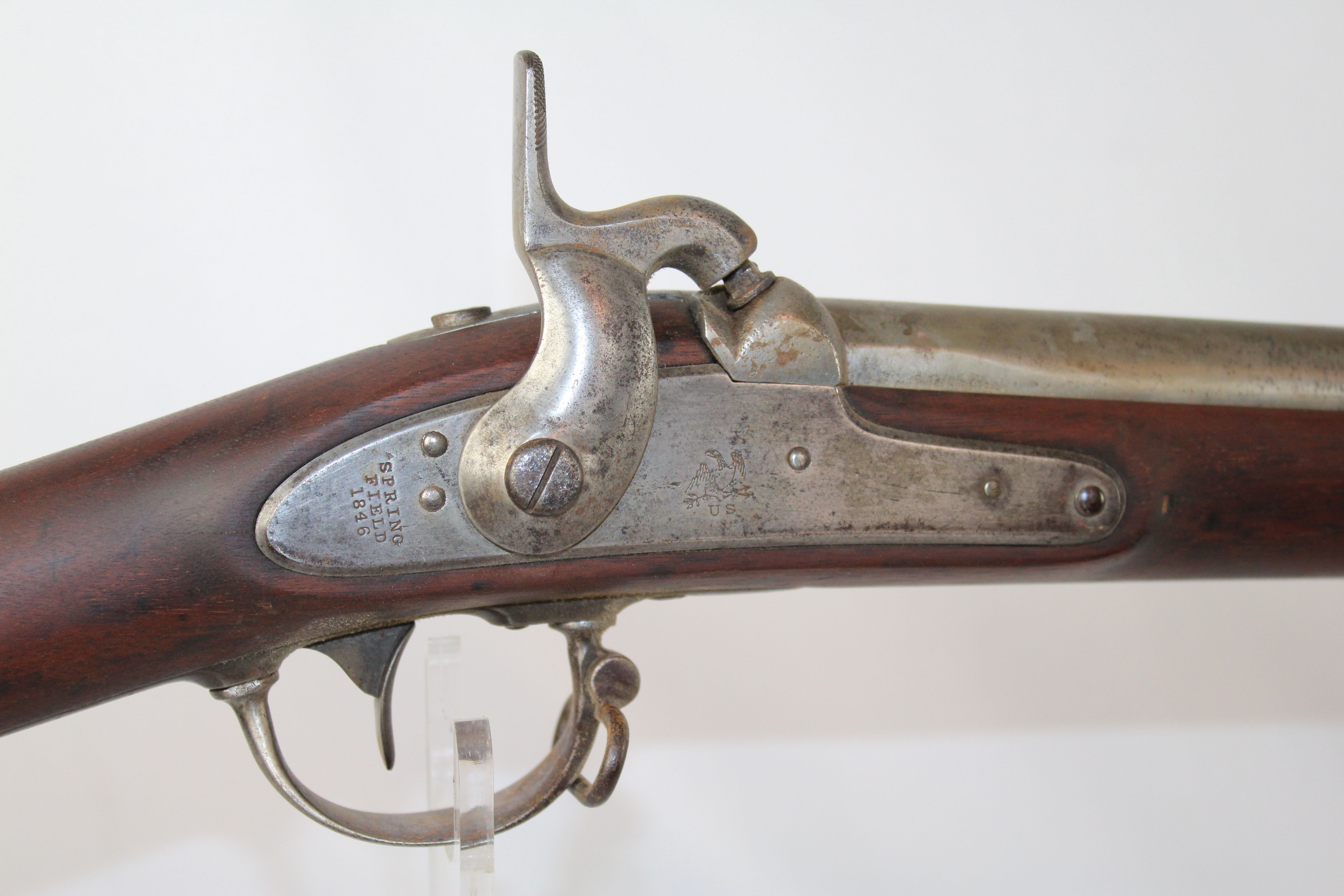 Civil War Springfield 1842 1846 Mexican American Percussion Musket ...