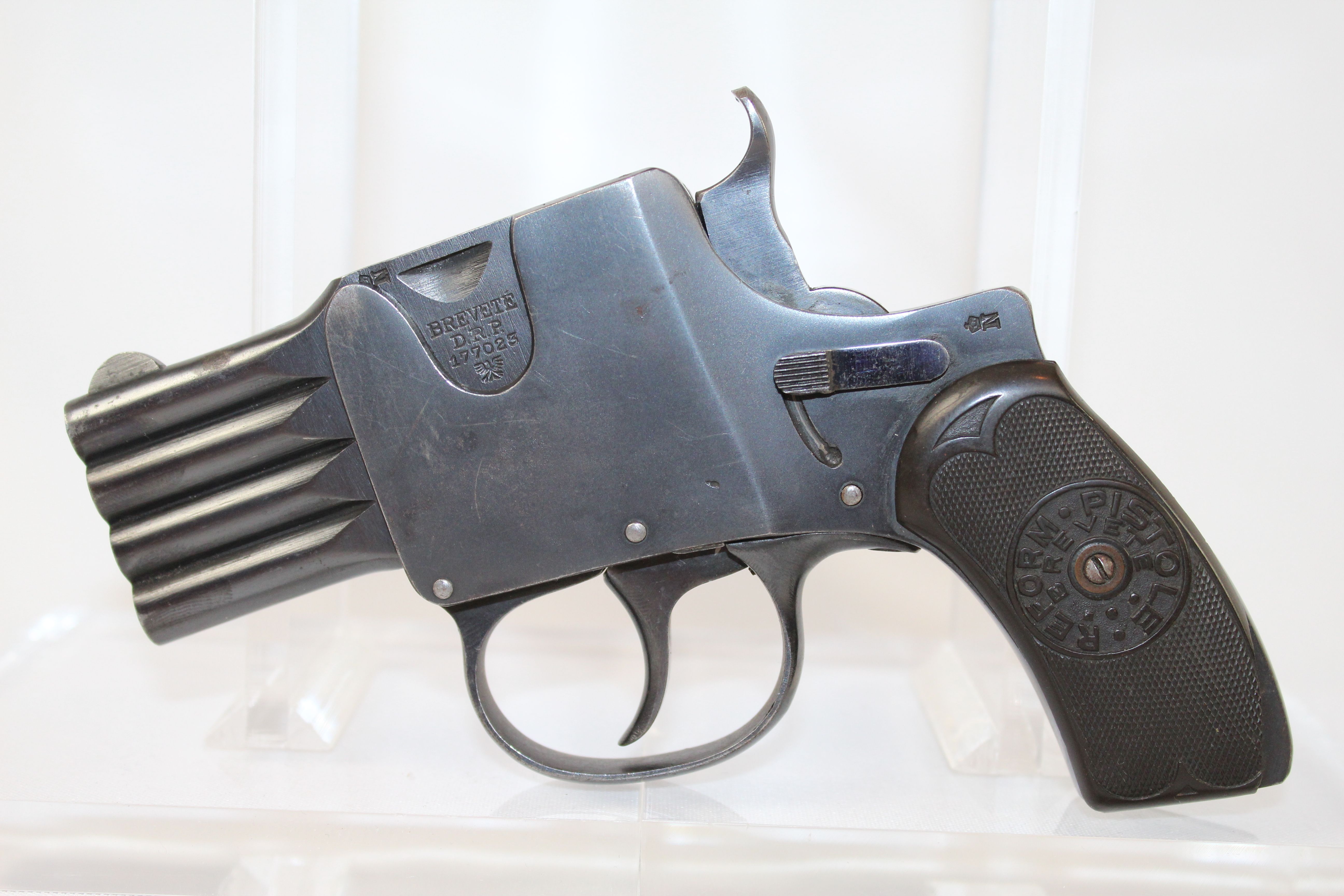 German Schuler Reform 4-Barrel Pistol C&R .25 ACP Antique Firearms 003 ...