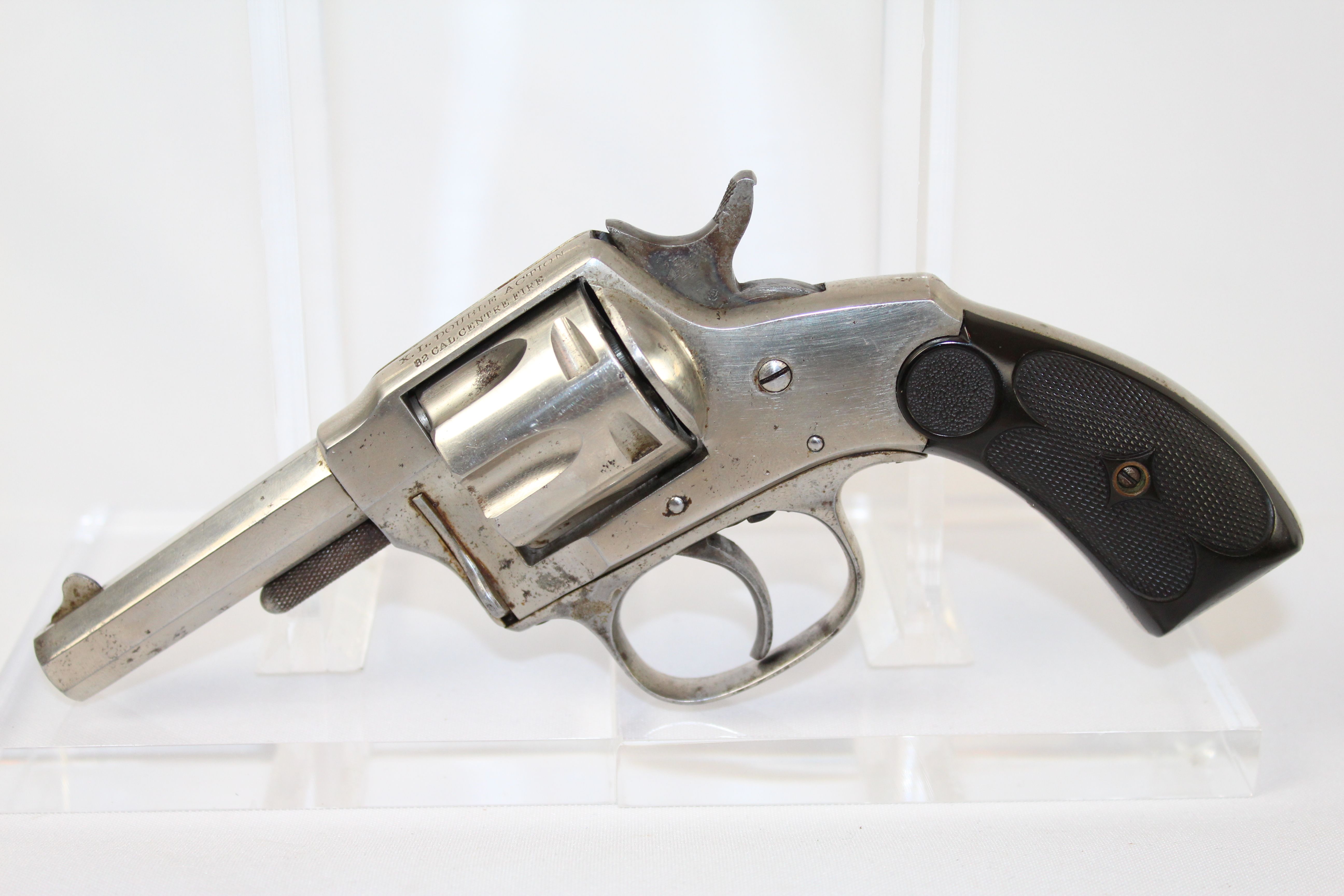 Hopkins & Allen Double Action XL .32 Centerfire Revolver Antique ...