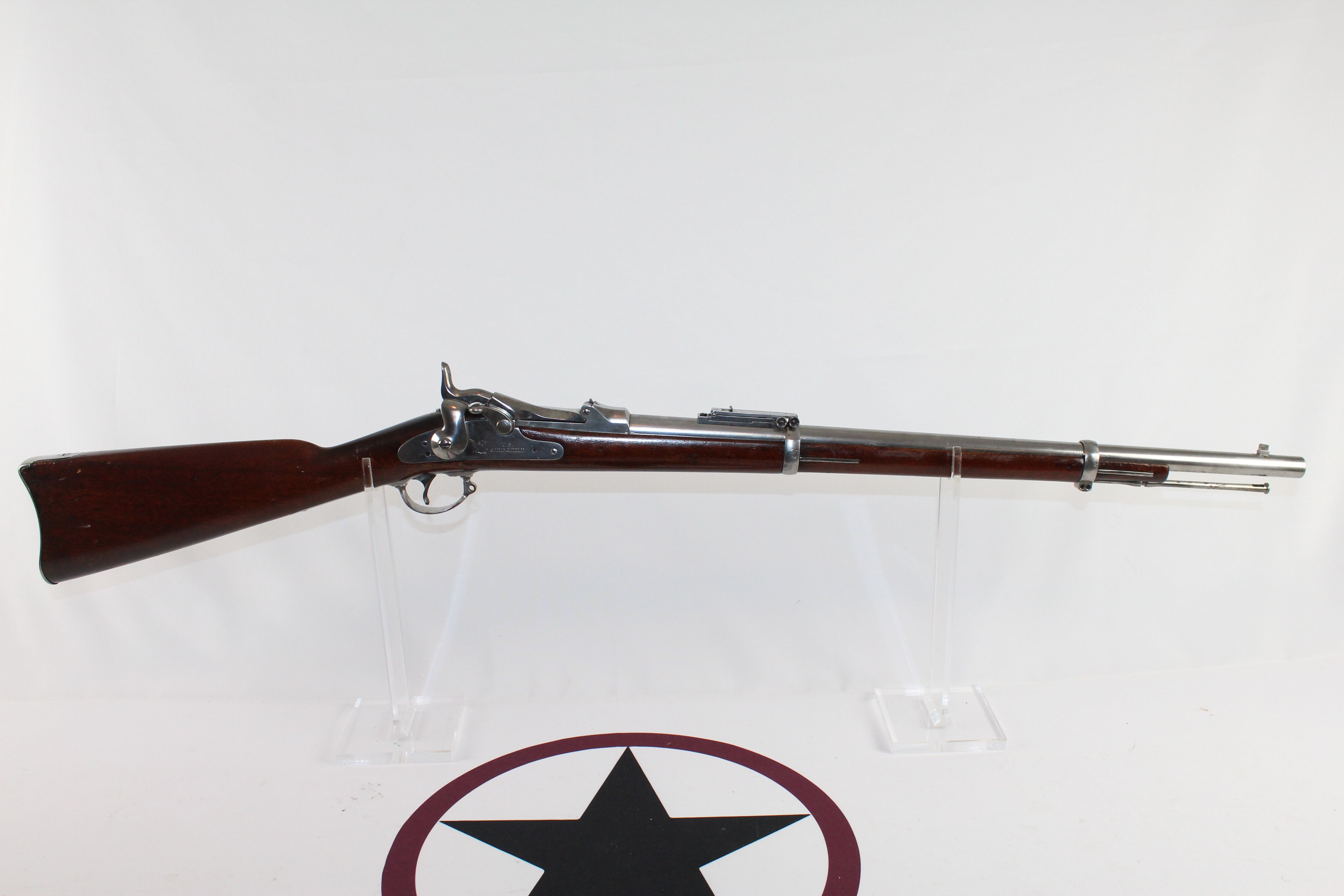 Indian Wars Springfield Armory .45-70 GOVT Trapdoor Rifle Antique ...