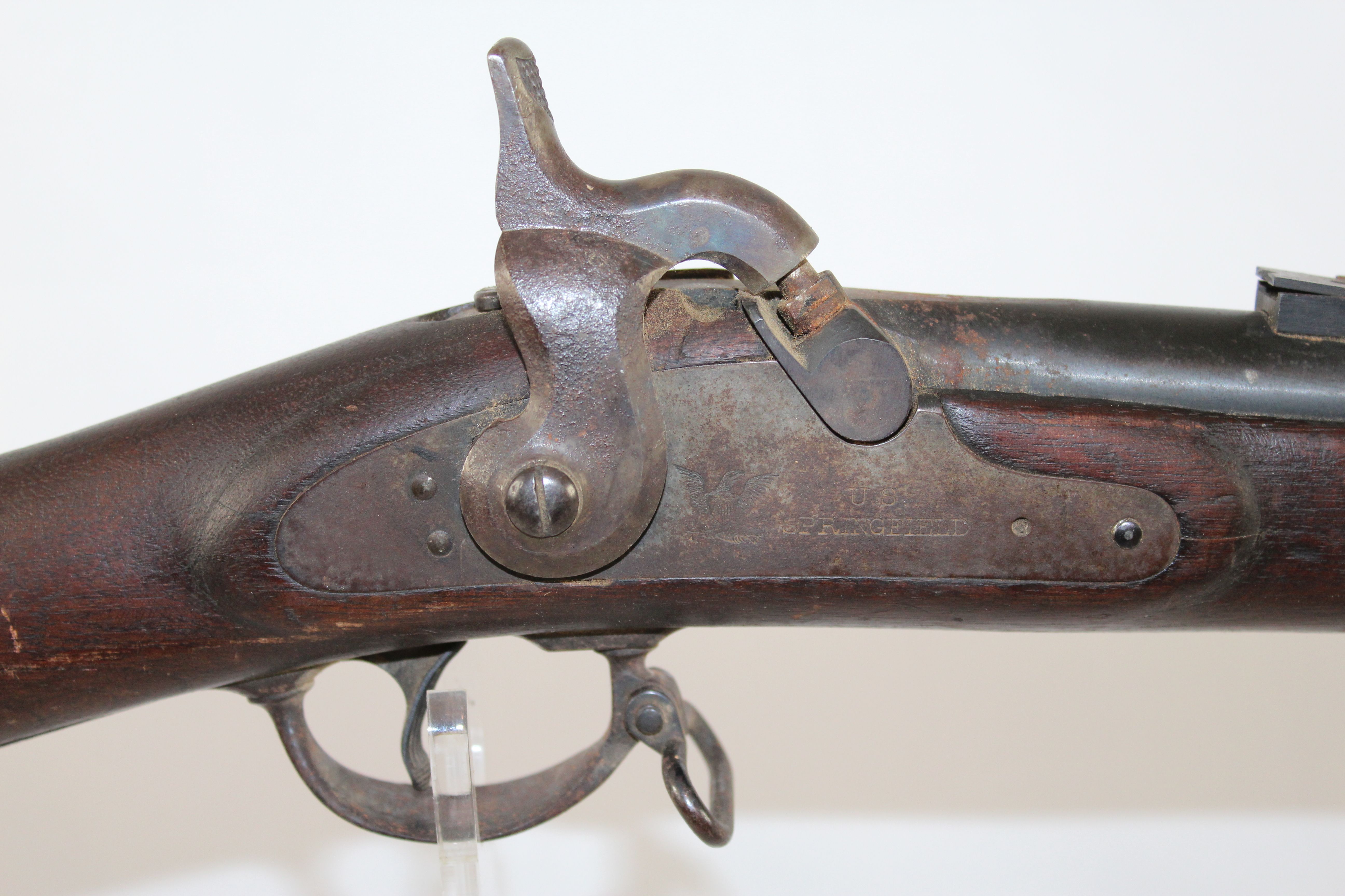 Indian Wars Springfield Armory .45-70 GOVT Trapdoor Rifle Antique ...