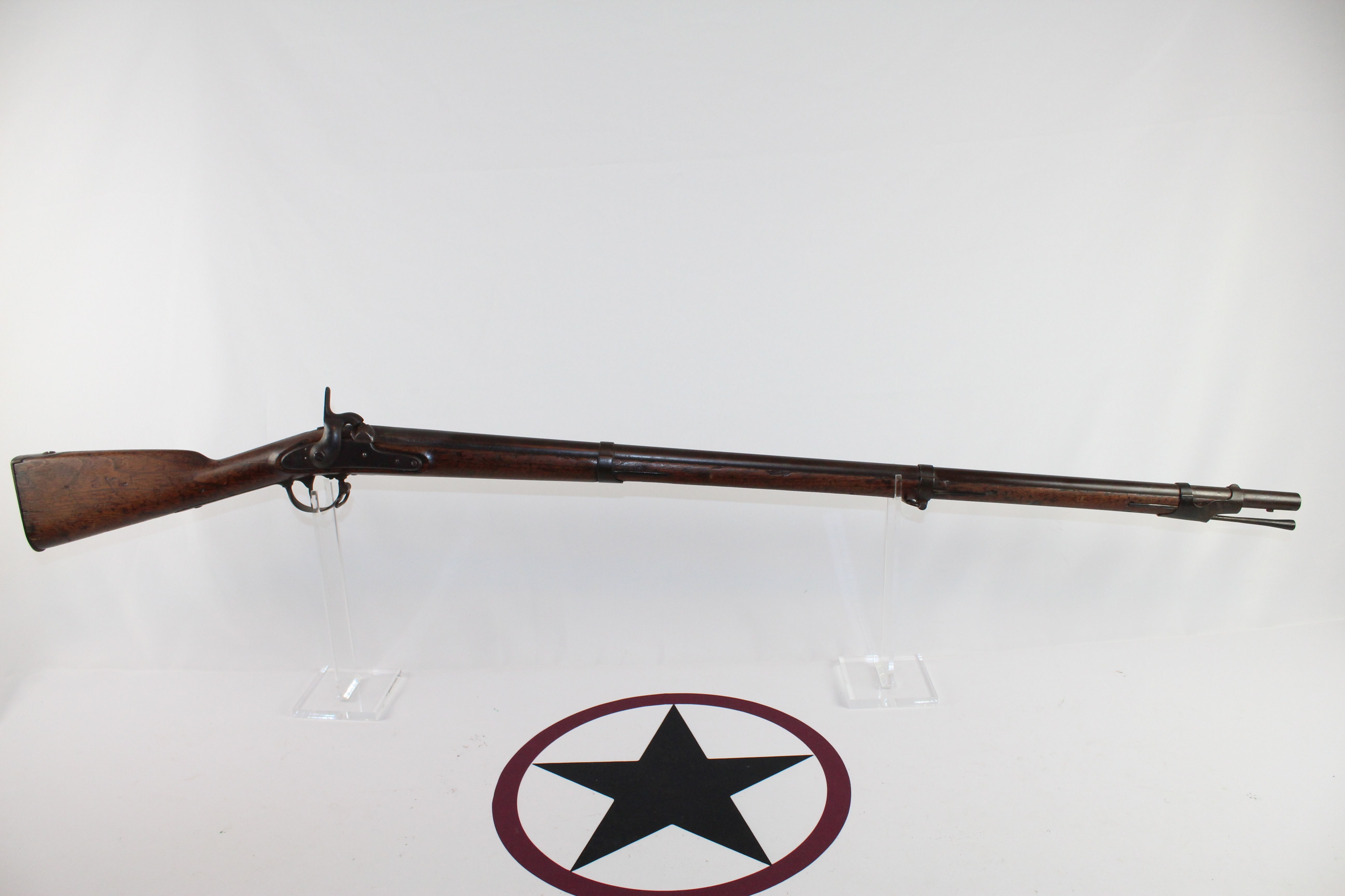 Mexican American War Civil Springfield 1842 1846 Musket Percussion ...