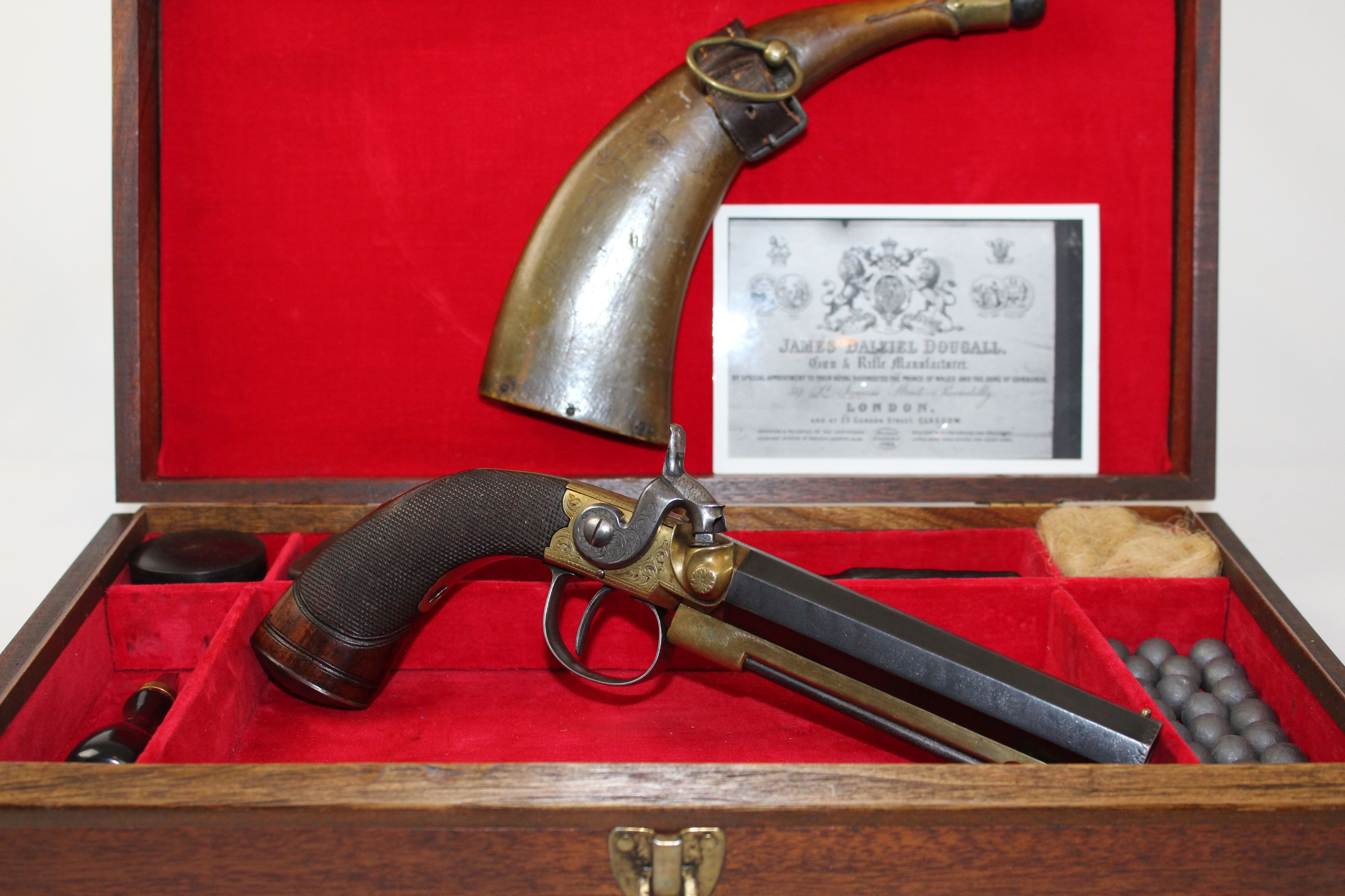 Scottish Percussion Belt Pistol J.D. Dougall James Danziel Glasgow ...