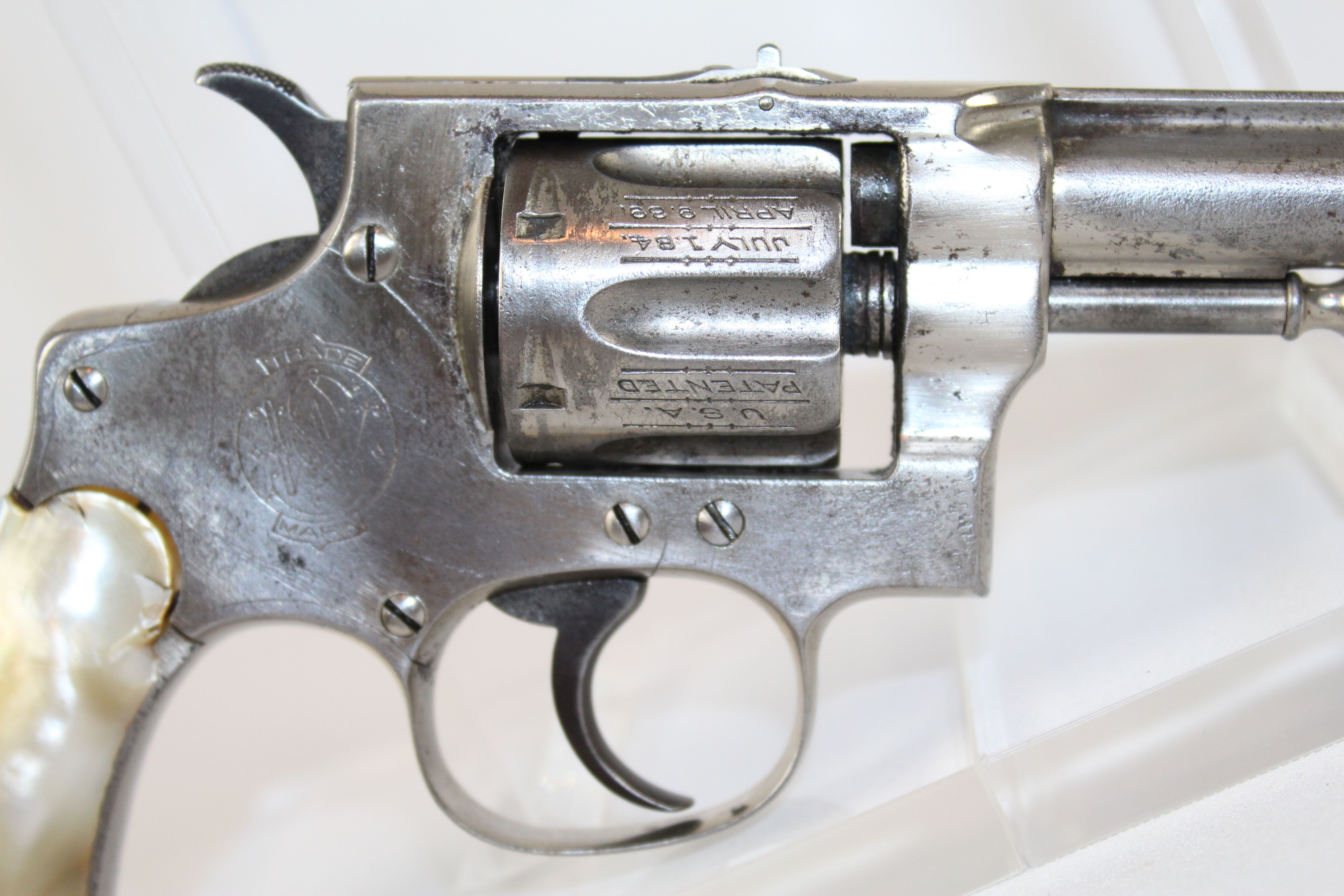 Smith & Wesson .32 S&W Hand Ejector Revolver Antique Firearms 002 ...