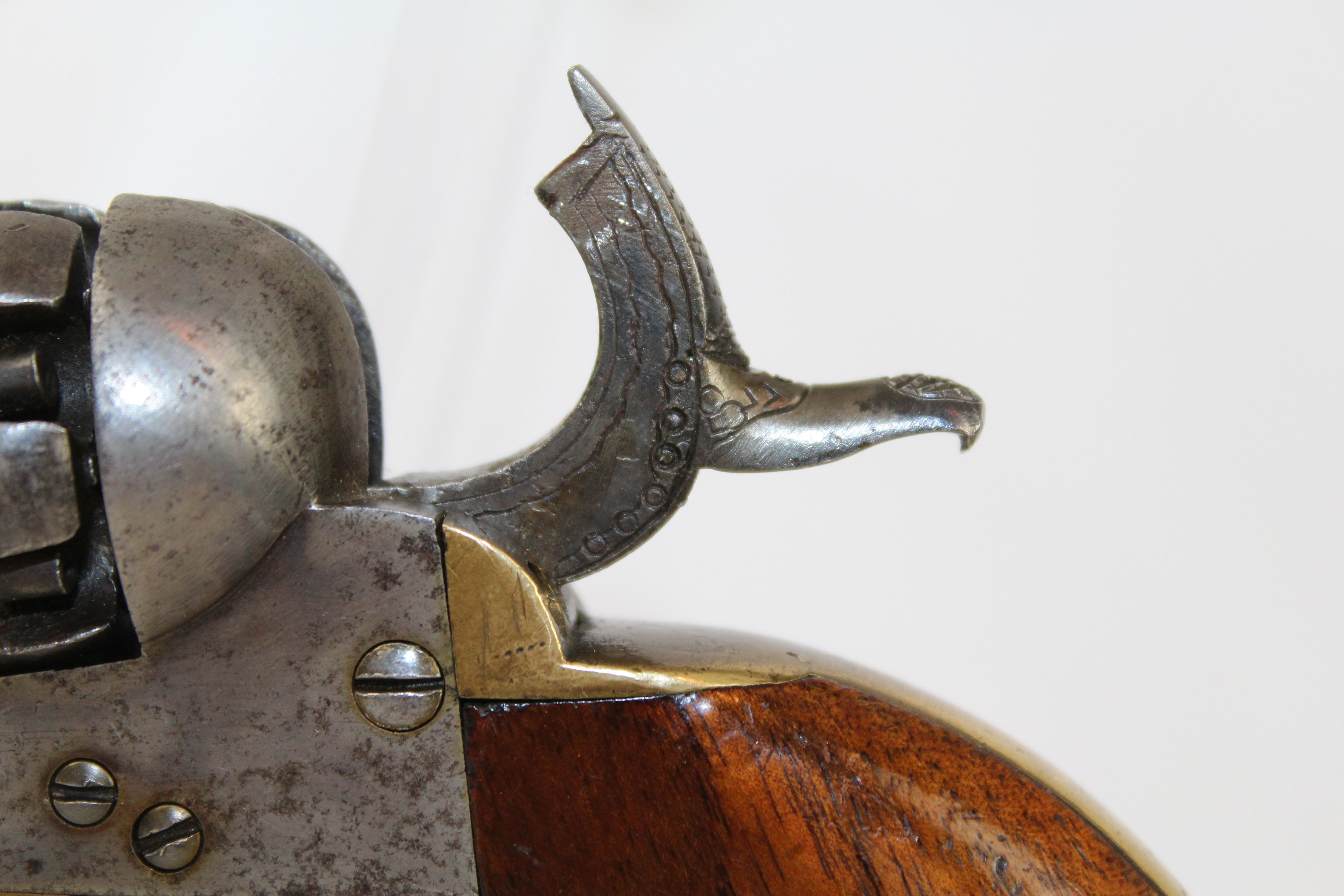 1850s Samuel Colt Belgian Brevete Model 1849 Pocket Revolver Antique ...