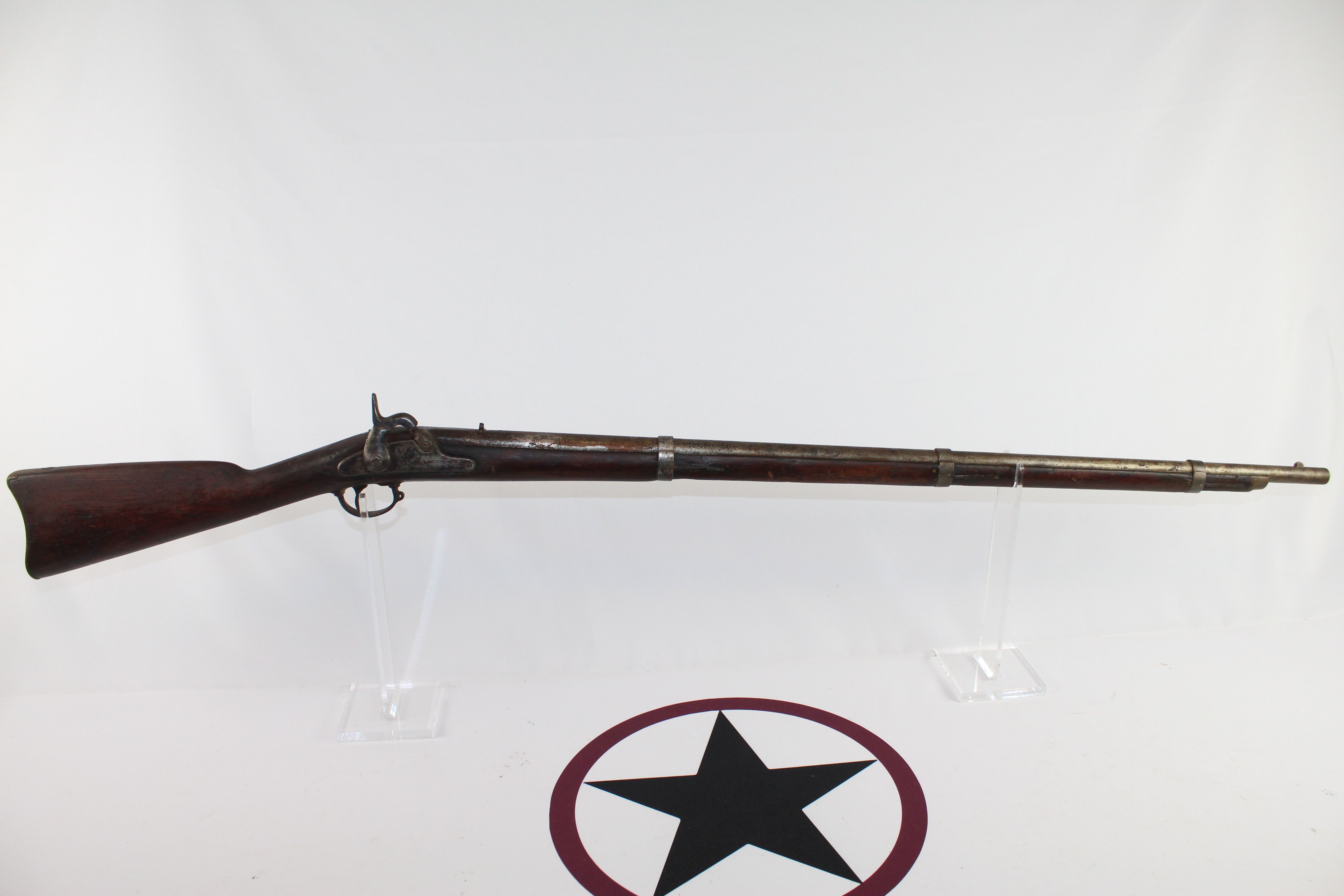 American Civil War 1861 Infantry Rifle Musket New York Antique Firearms ...