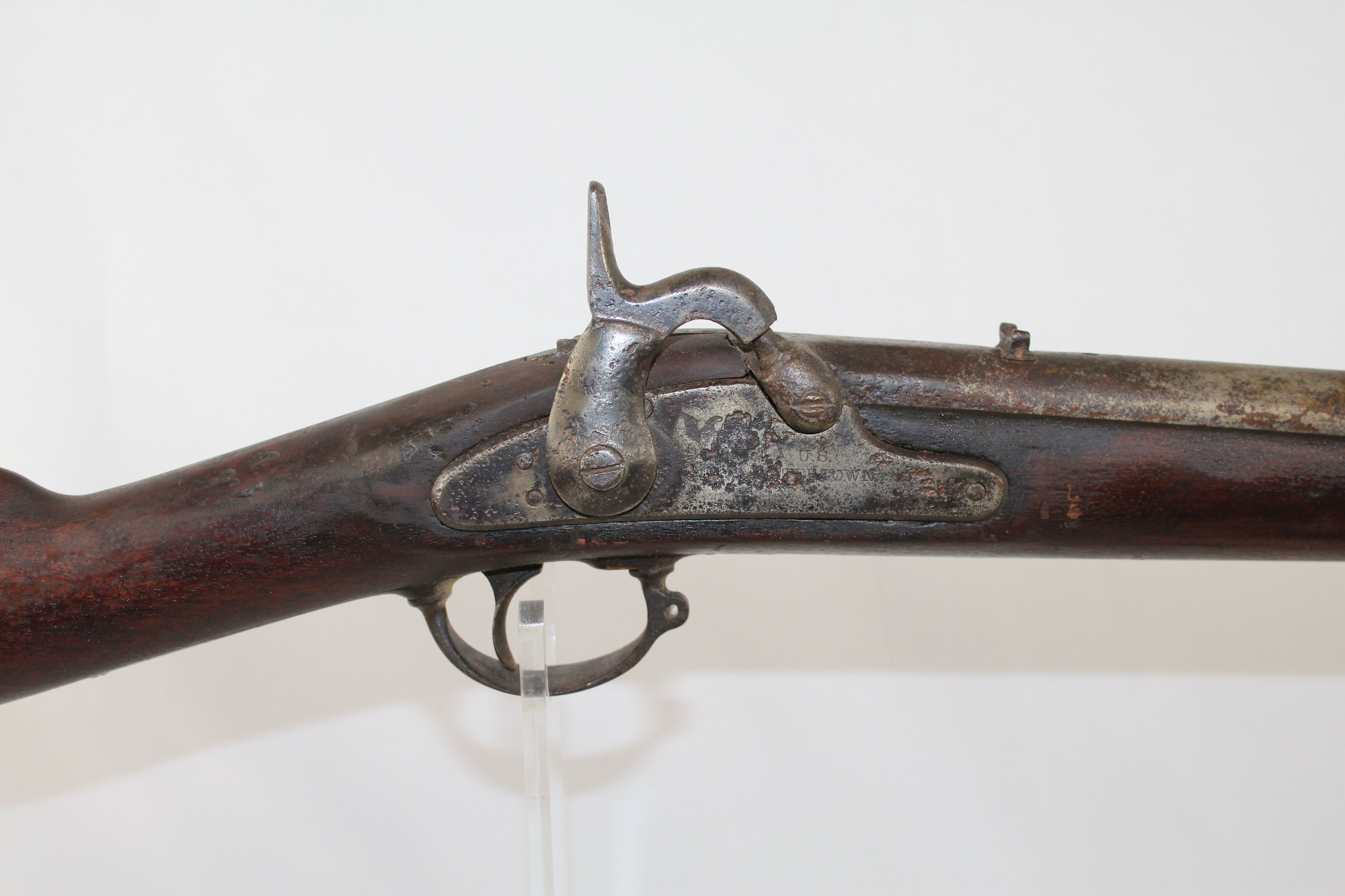American Civil War 1861 Infantry Rifle Musket New York Antique Firearms ...