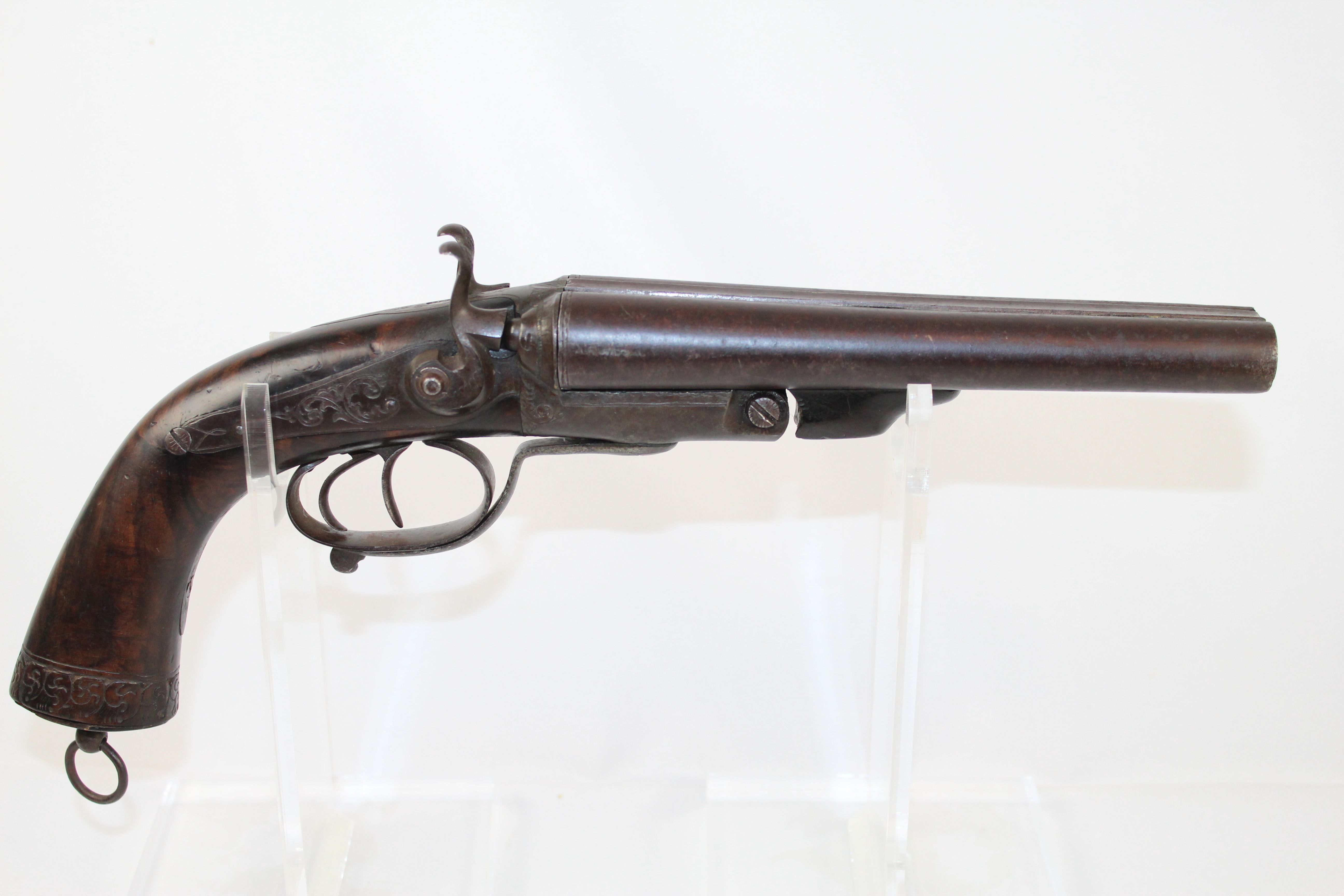 British English Indian Howdah Hunting Pistol Antique Firearms 001 ...