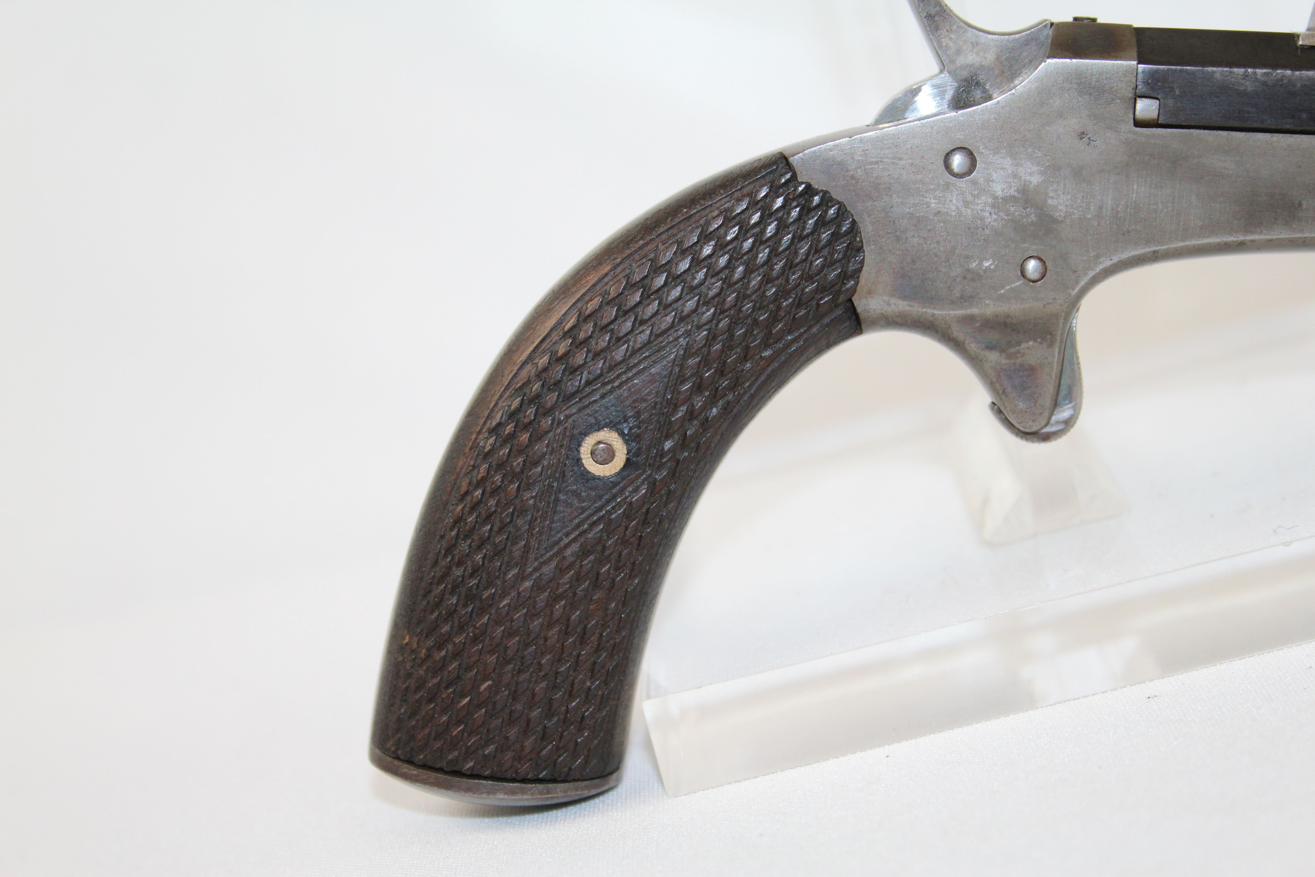 C&R European Belgian 6mm Flobert .22 Rimfire Pistol Antique Firearms ...