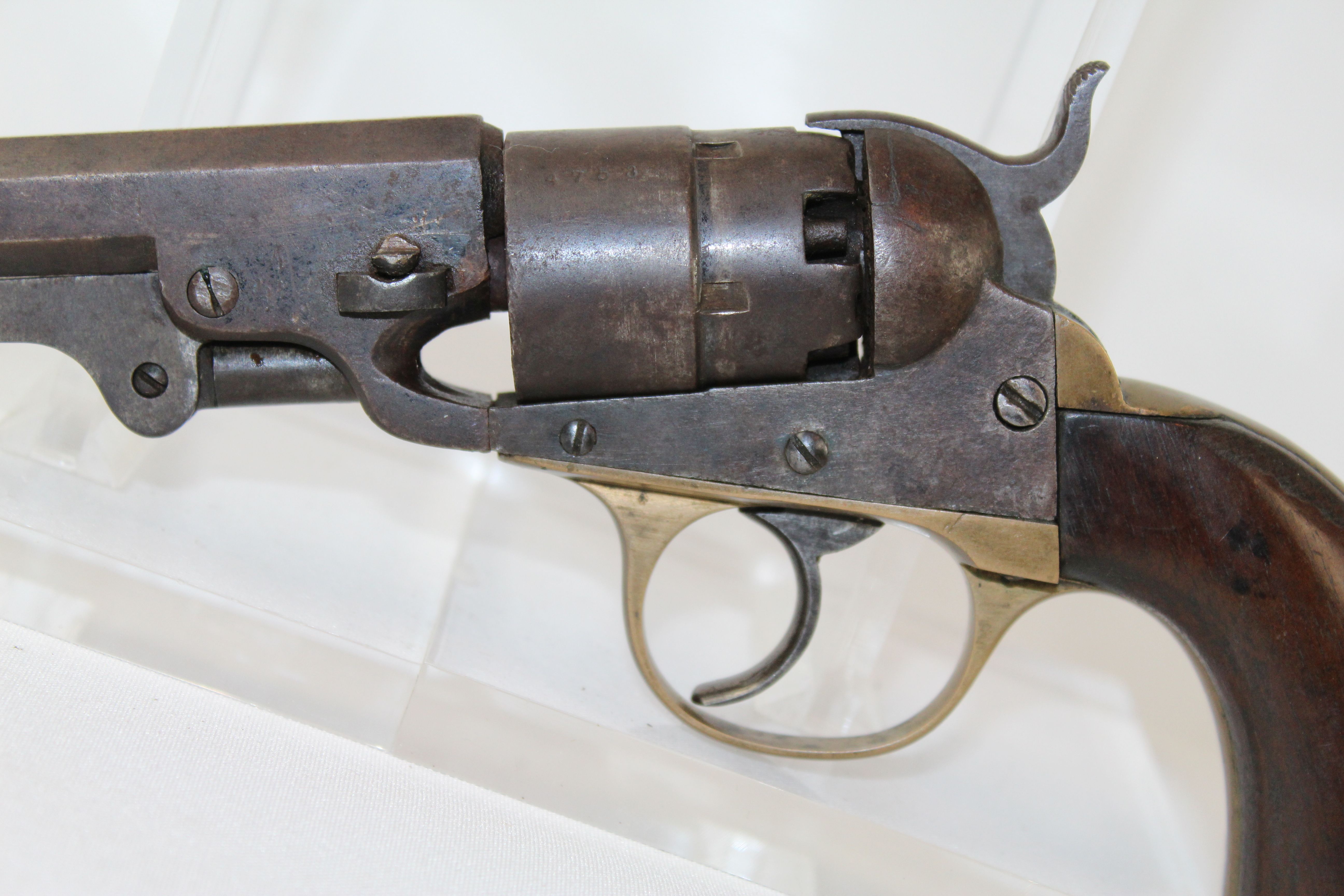 Civil War Cooper Double Action Navy Revolver Revolver Antique Firearms ...