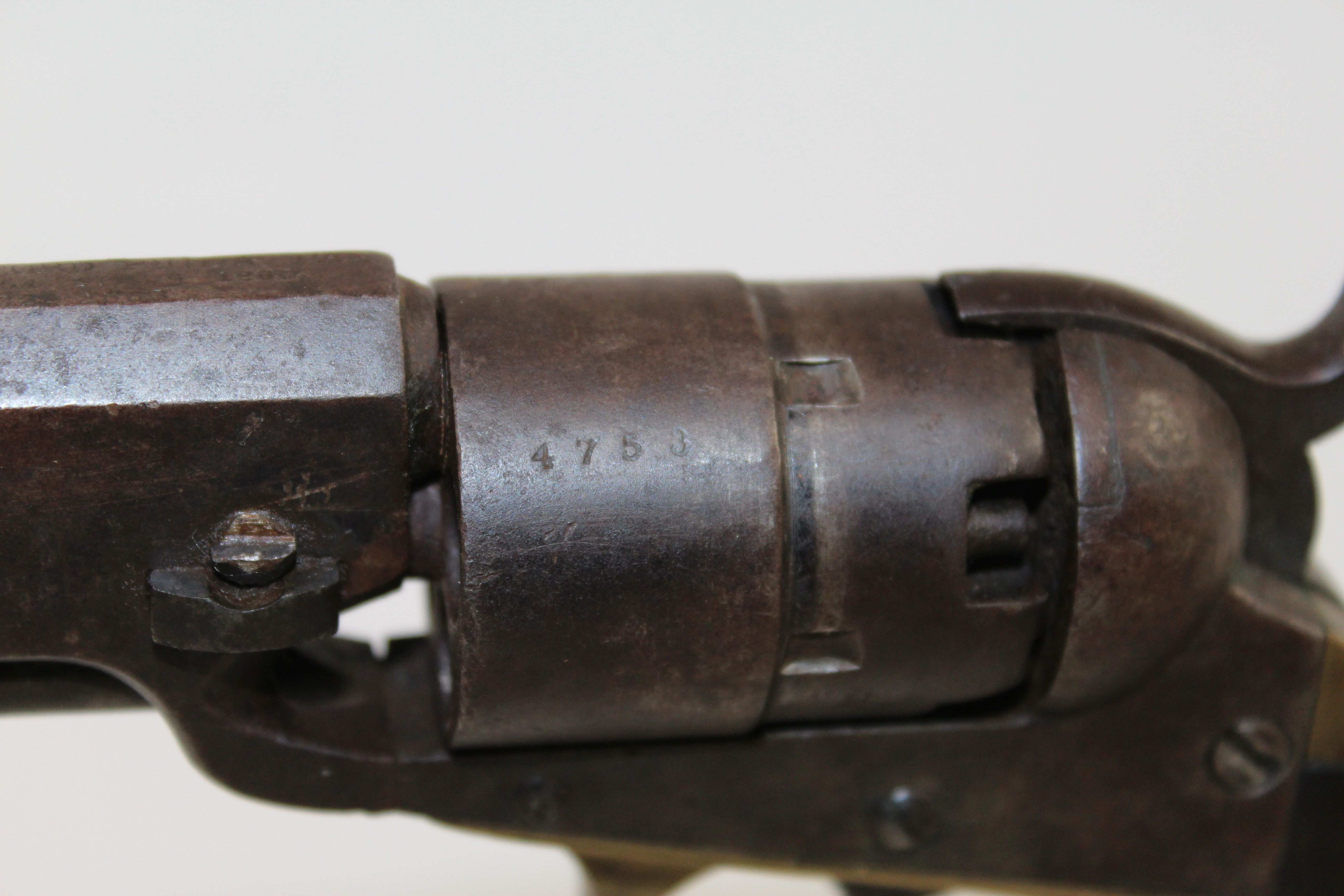 Civil War Cooper Double Action Navy Revolver Revolver Antique Firearms ...