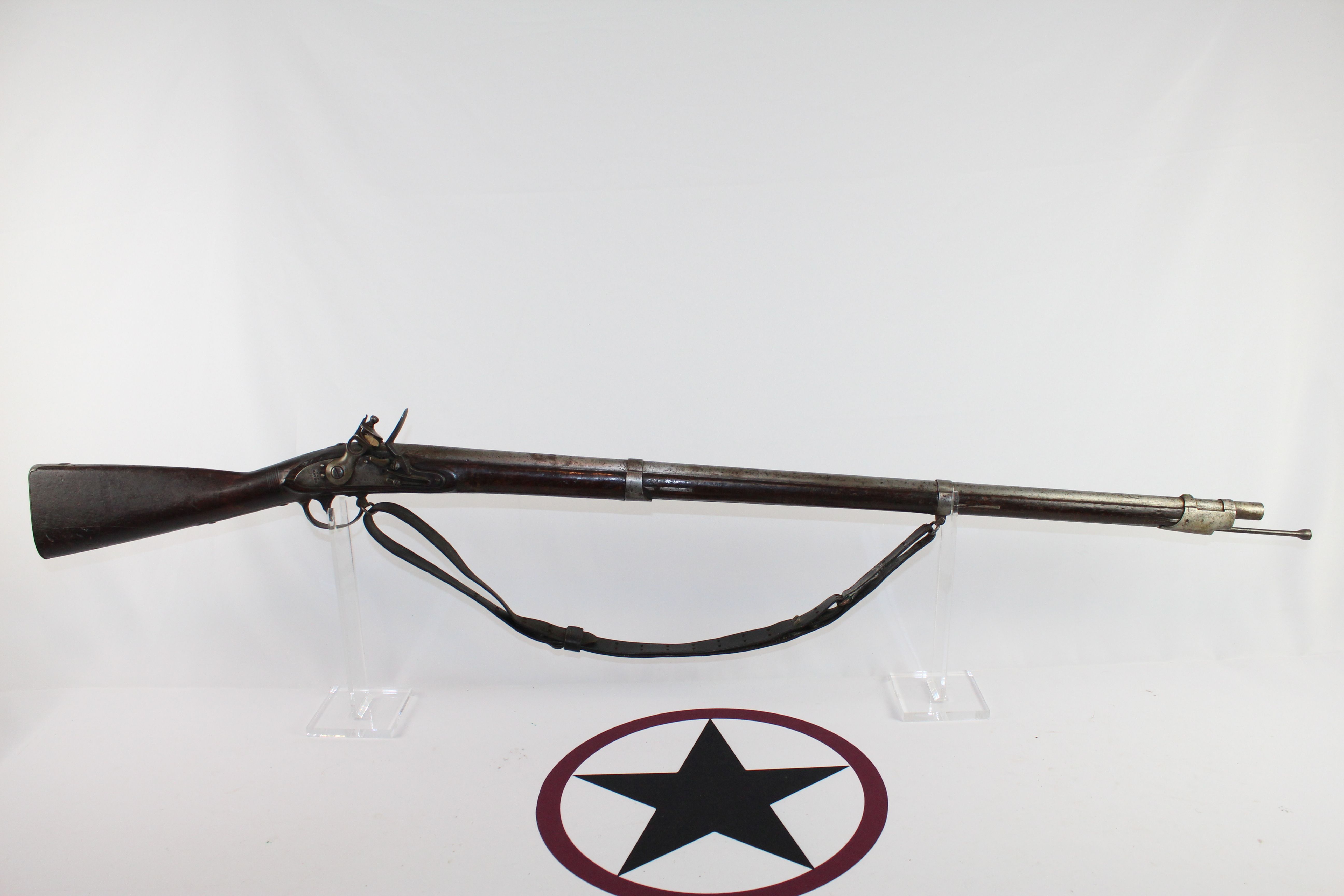 Eli Whitney Flintlock Musket US Model 1822 Antique Firearms 002 ...
