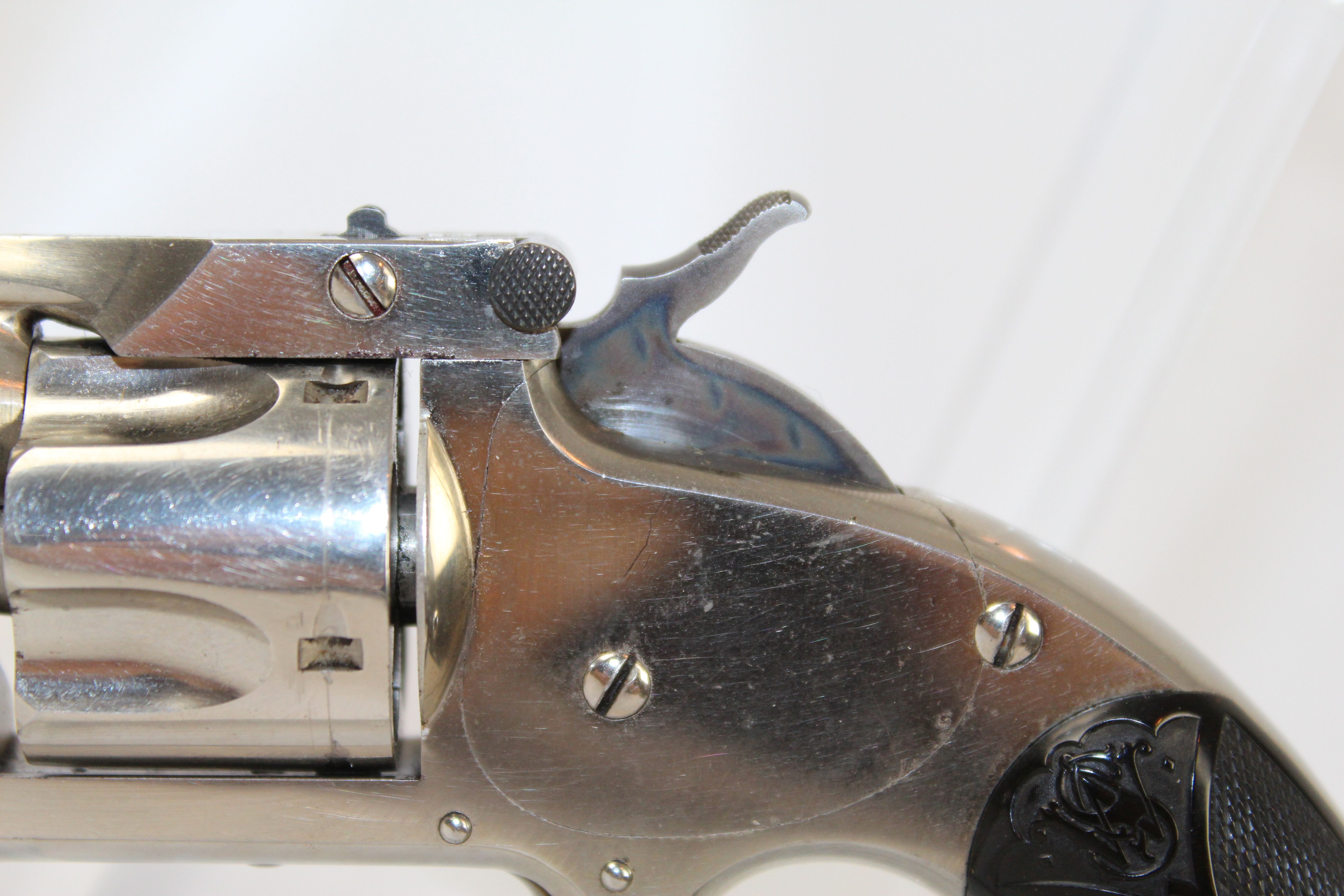 Smith & Wesson Single Action .32 Rimfire Revolver Antique Firearms 002 ...