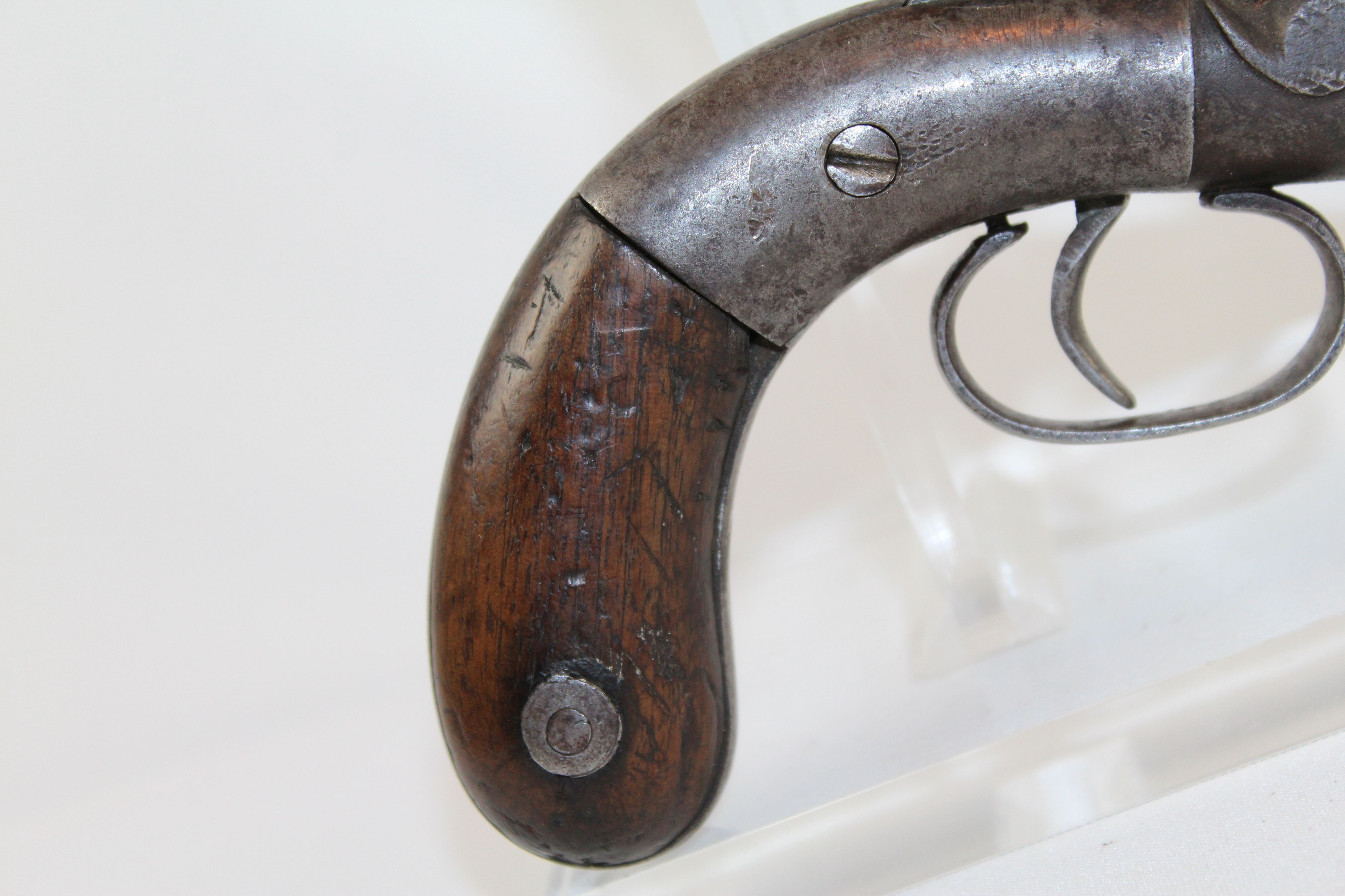 W.W. Marston & Knox Pocket Pistol 1854 Antique Firearms 002 | Ancestry Guns