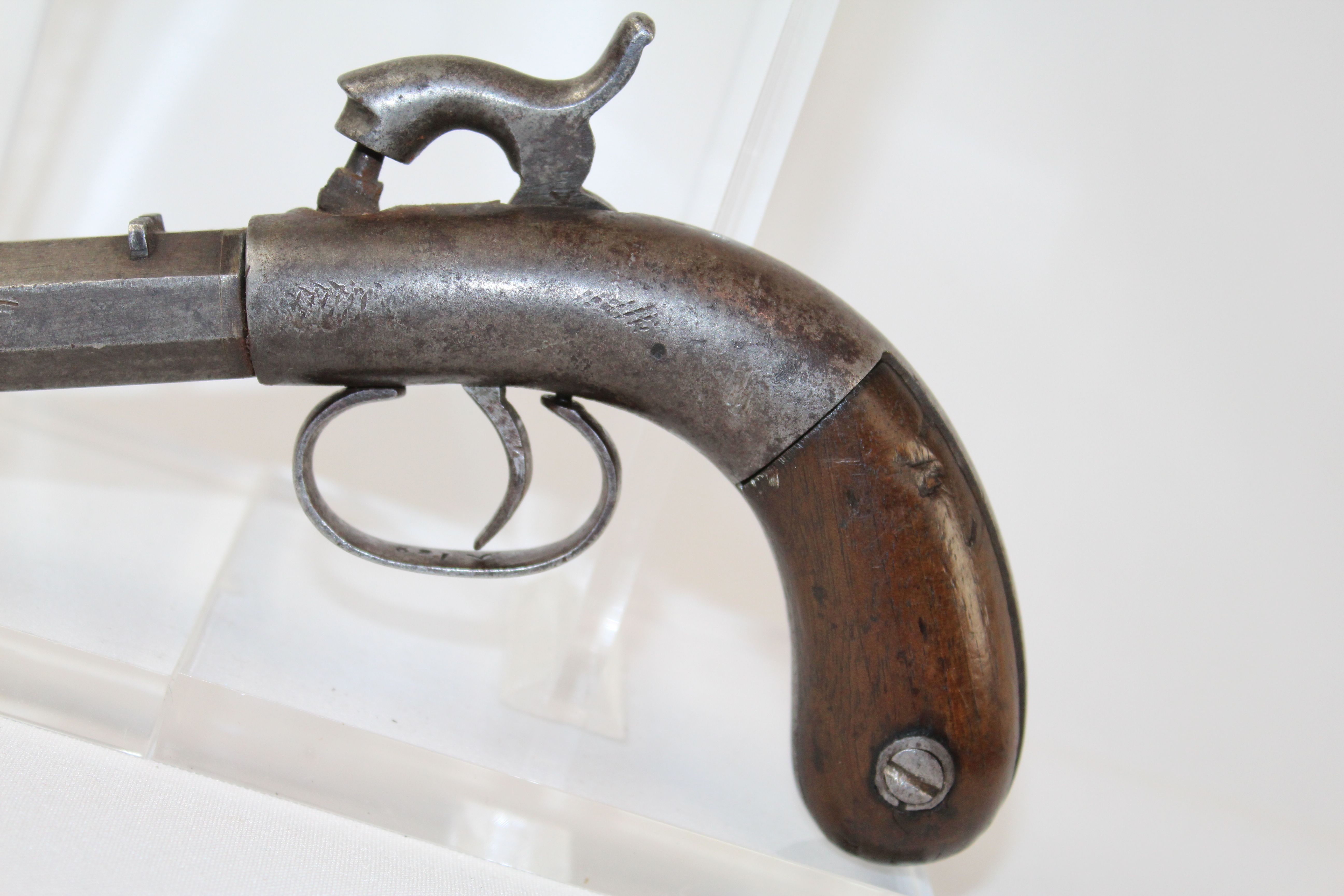 W.W. Marston & Knox Pocket Pistol 1854 Antique Firearms 010 | Ancestry Guns