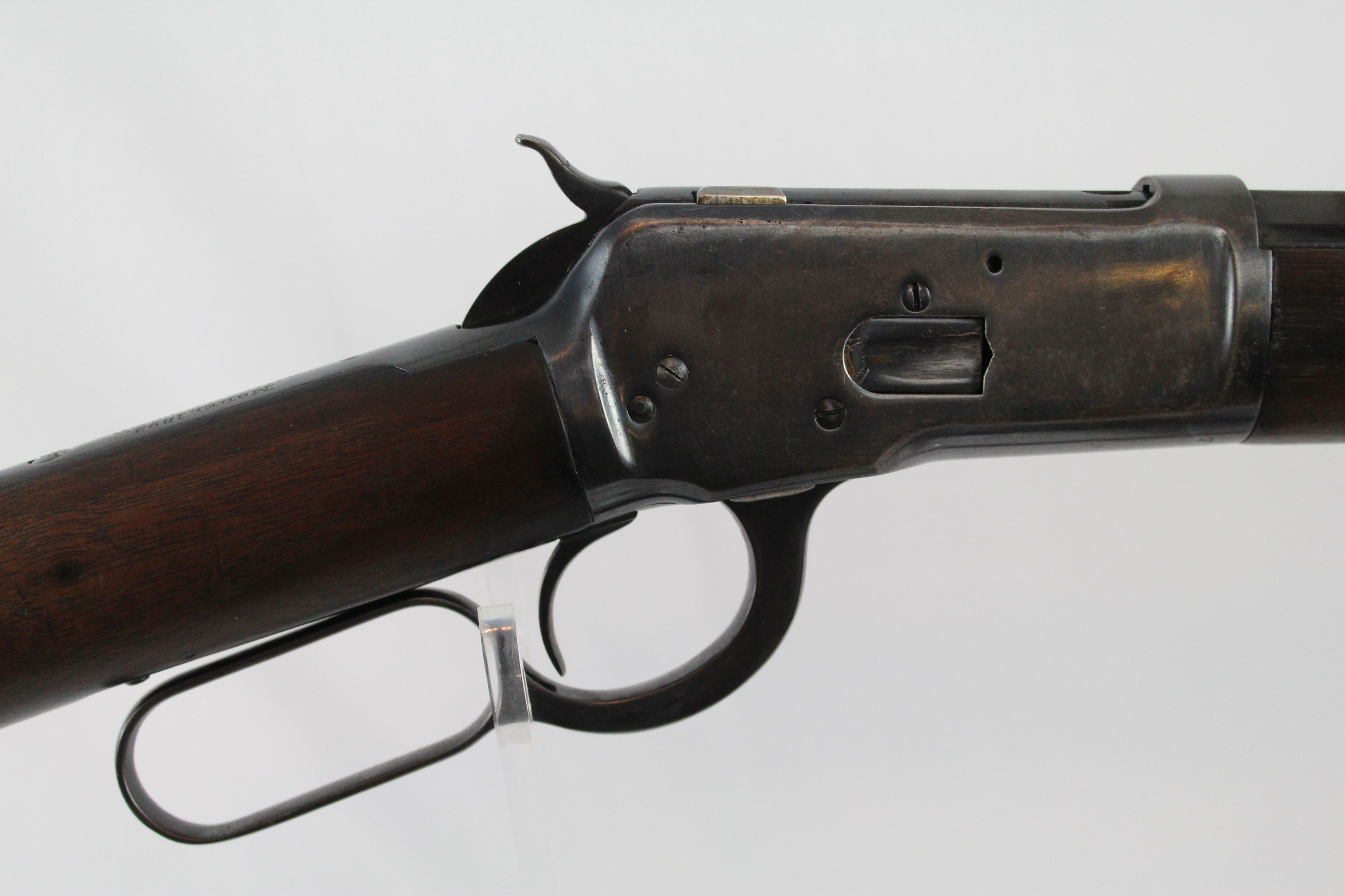 Winchester Model 1892 Lever Action Rifle John Moses Browning Antique Firearms 006 | Ancestry Guns